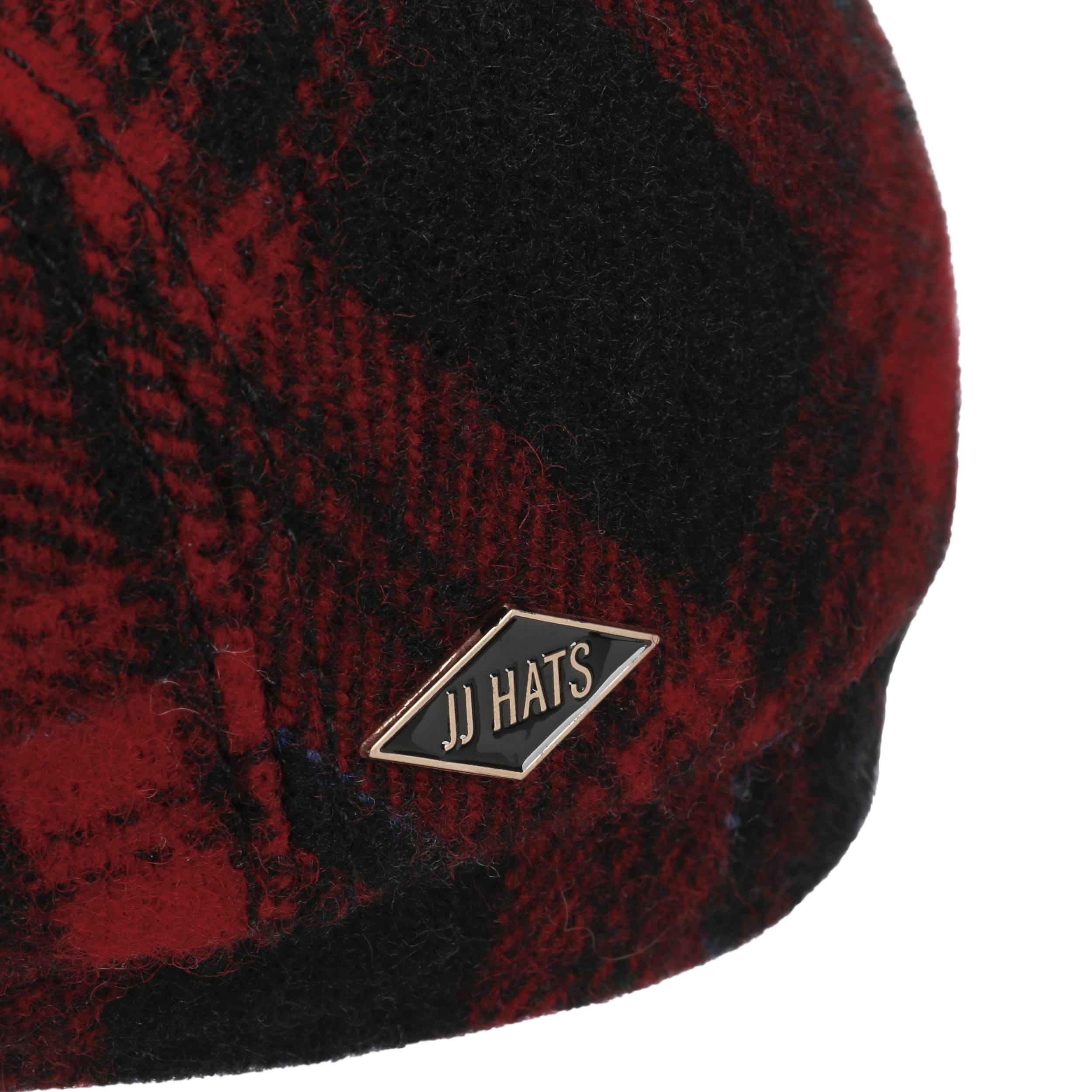 Flannel Check Driver Flat Cap by JJ Hats - 123,95