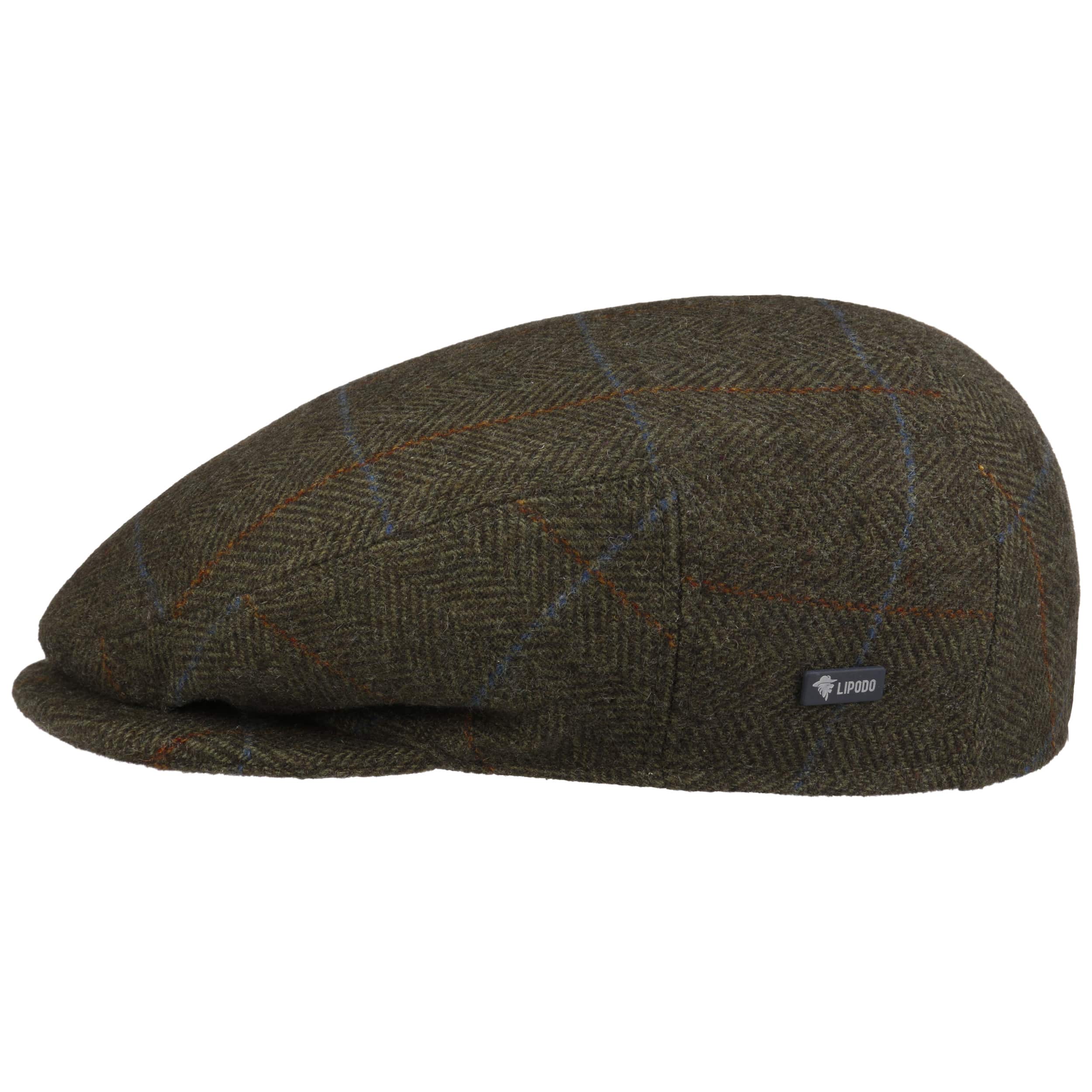 Flat Cap with Checked Pattern by Lipodo - 32,95