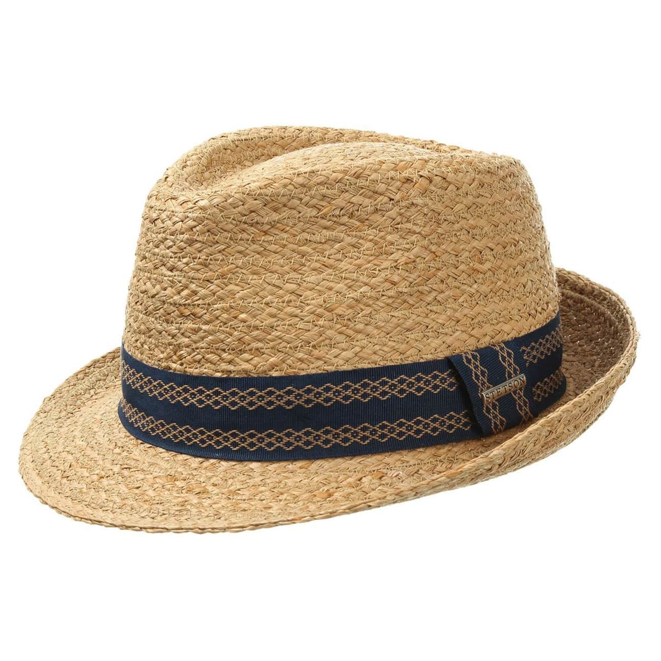 Flint Raffia Straw Trilby by Stetson - 39,00