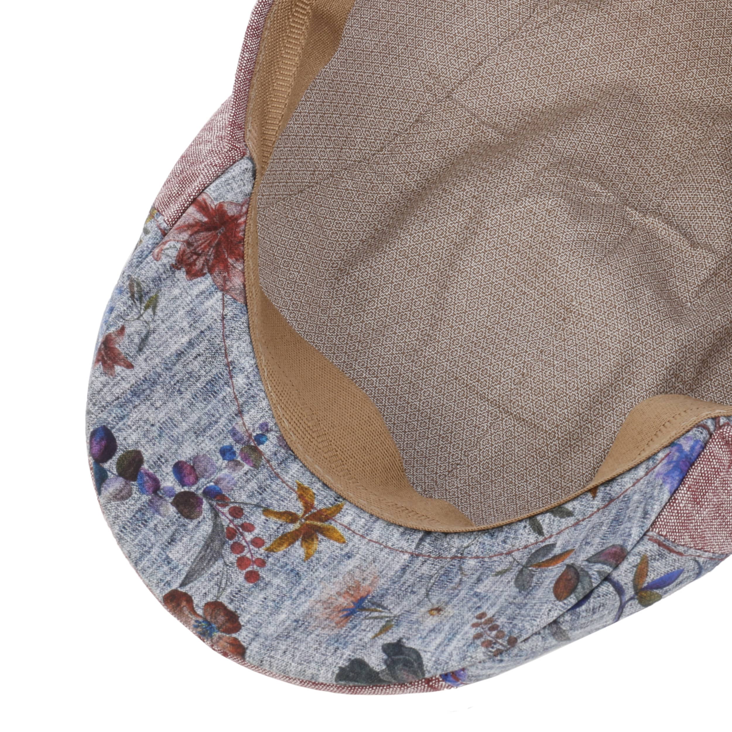 Floral Side Panel Flat Cap - 56,95