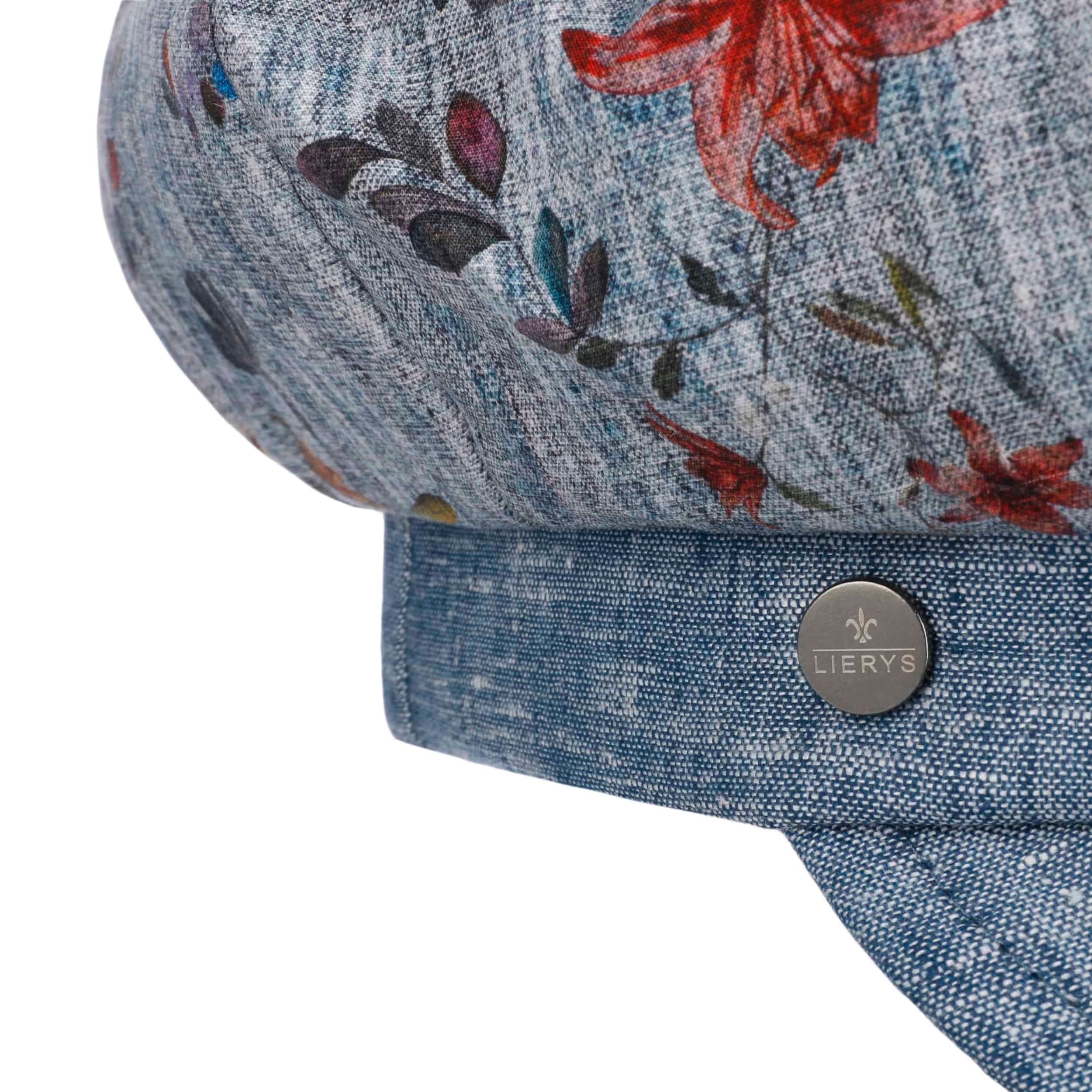 Flower Denim Newsboy Cap by Lierys --> Shop Hats, Beanies & Caps online ...