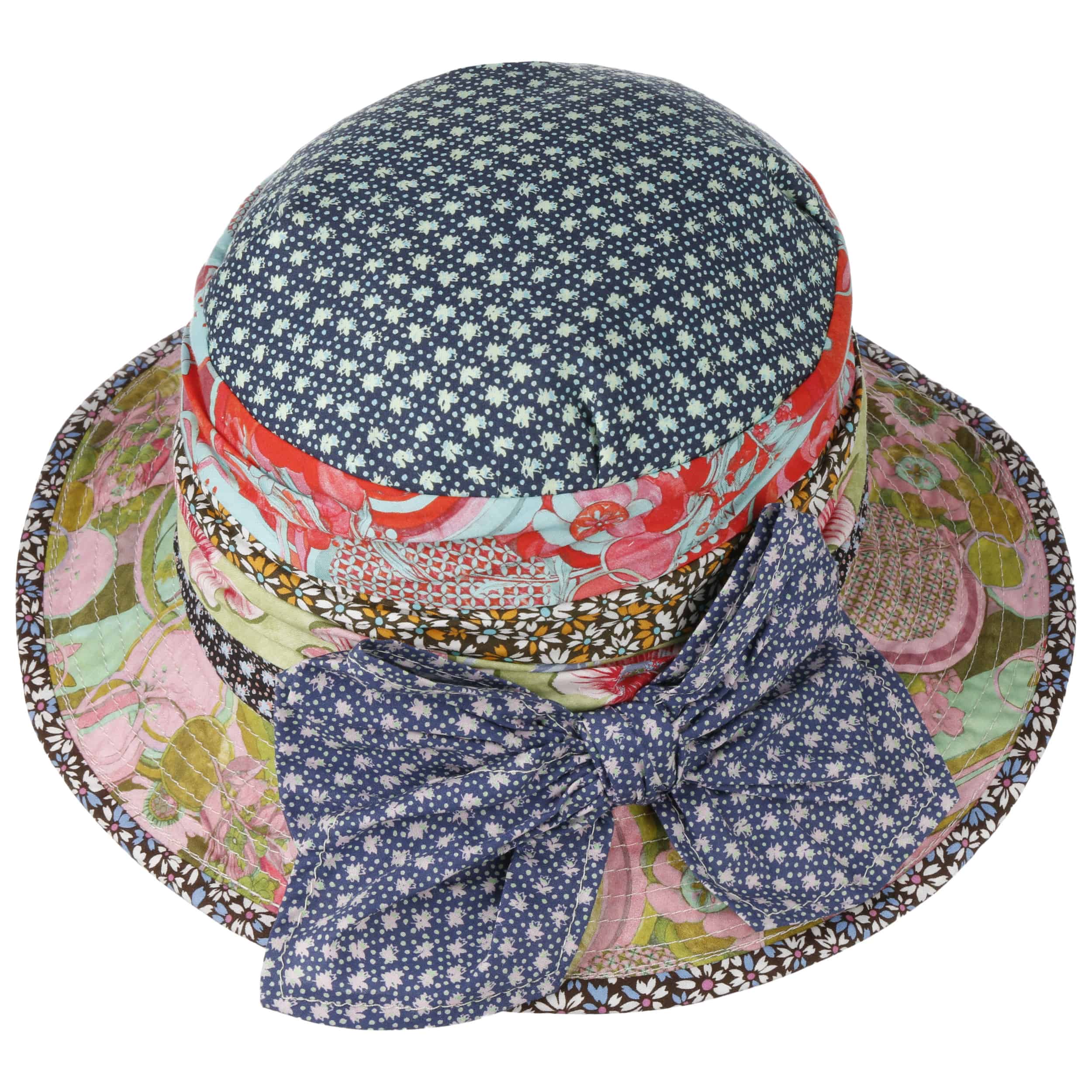 Flower Mix Cotton Hat by GREVI --> Shop Hats, Beanies & Caps online ...