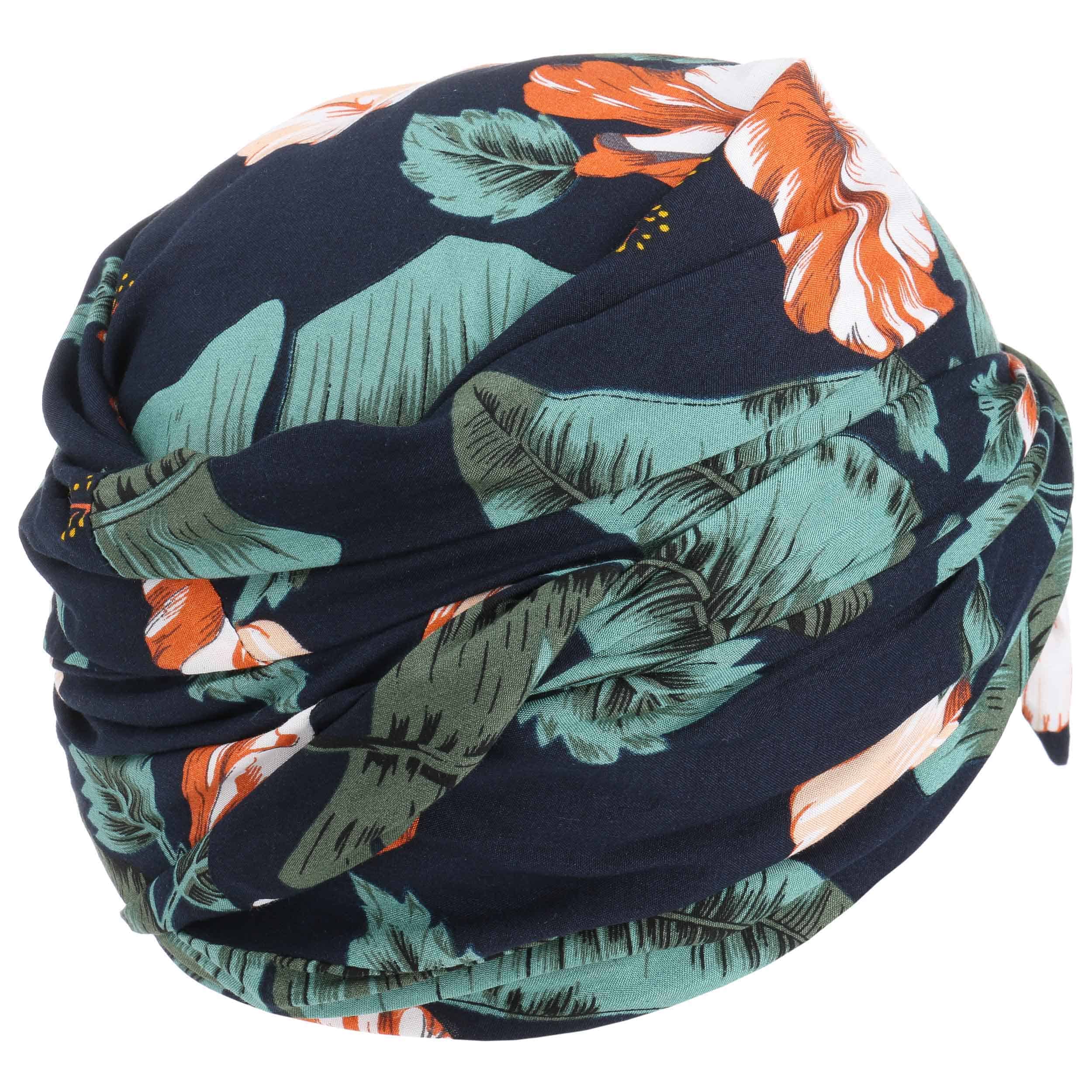 Flower Viscose Long Turban by Seeberger - 32,95