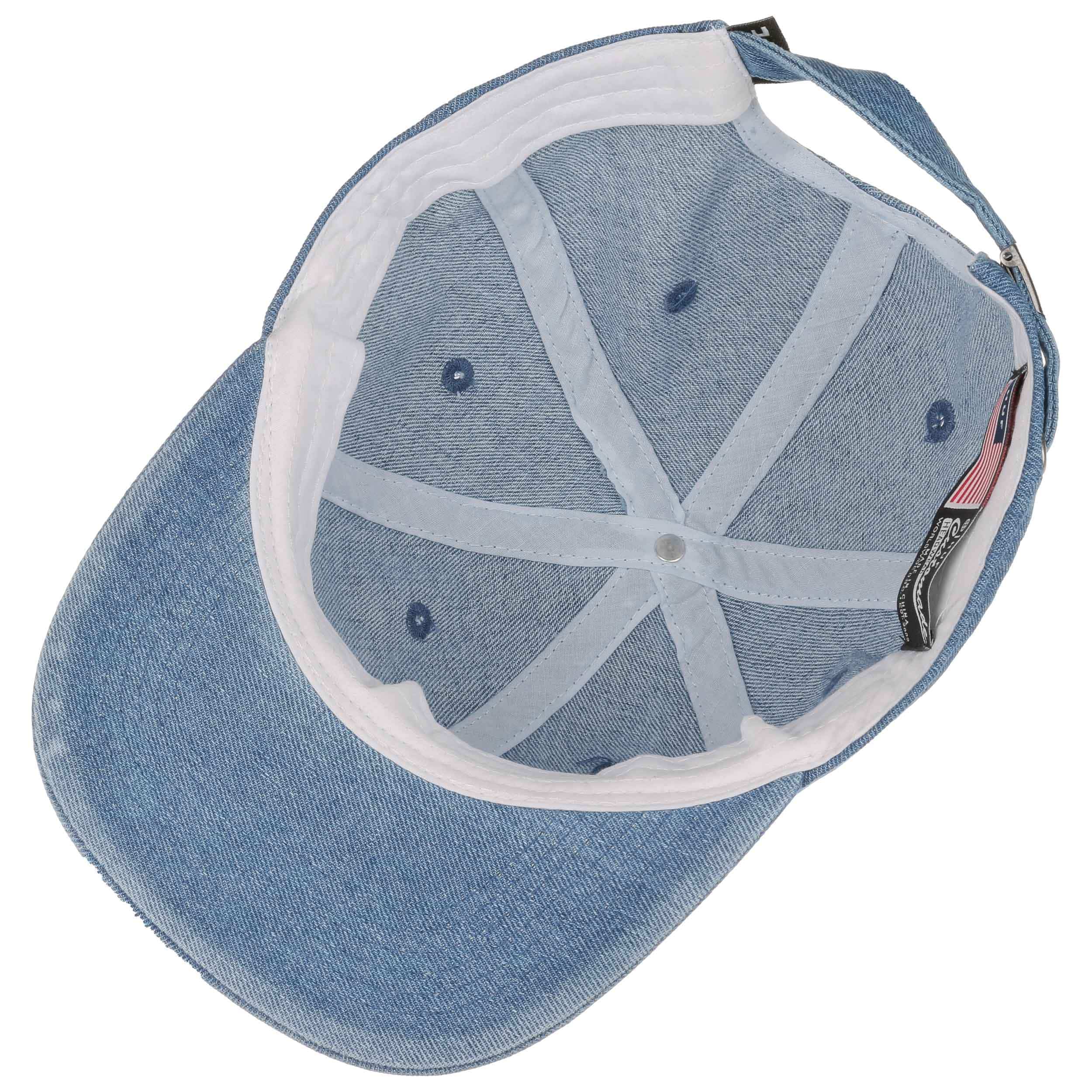 Formless Denim 6 Panel Strapback Cap by HUF --> Shop Hats, Beanies ...
