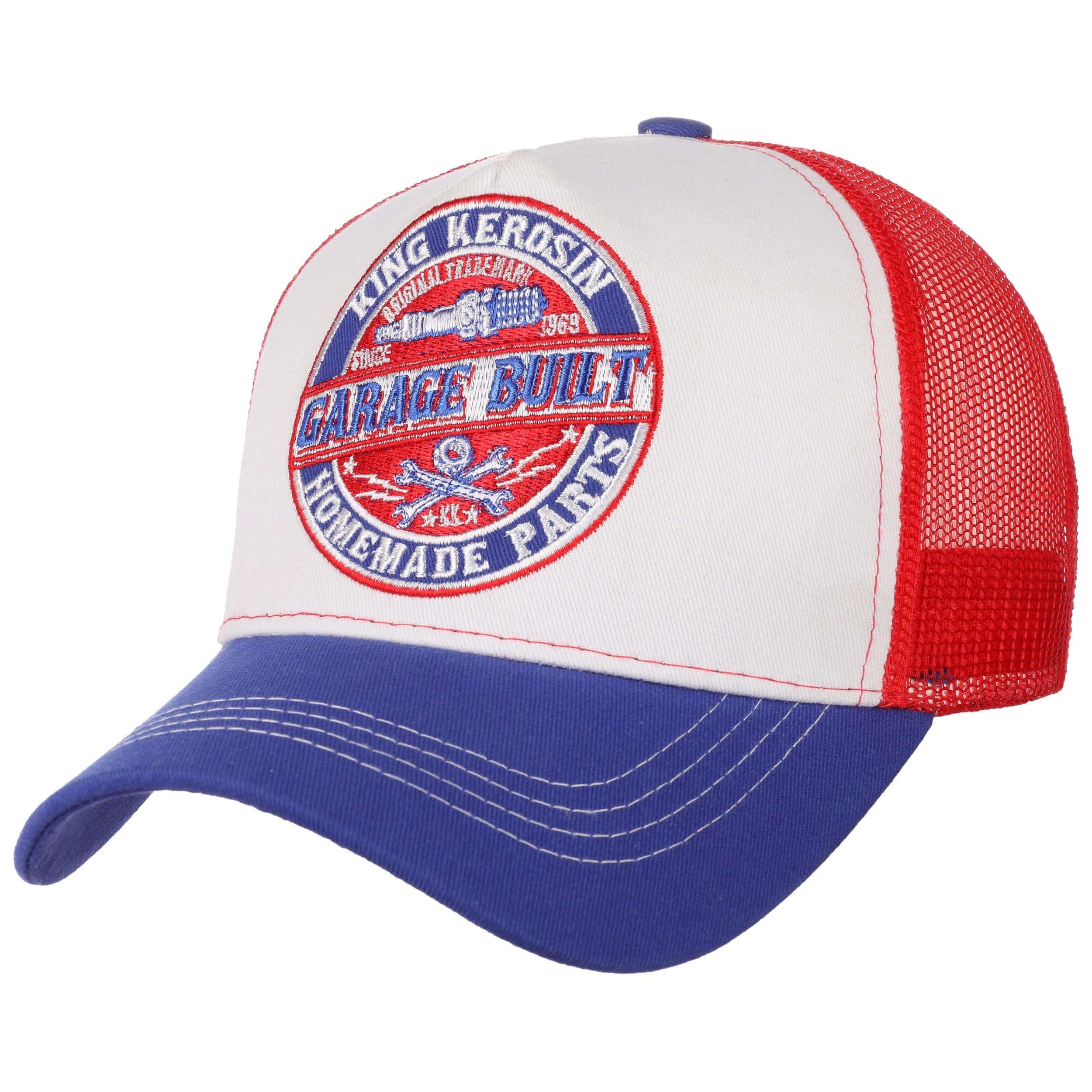Garage Built Mesh Cap by King Kerosin --> Shop Hats, Beanies & Caps ...
