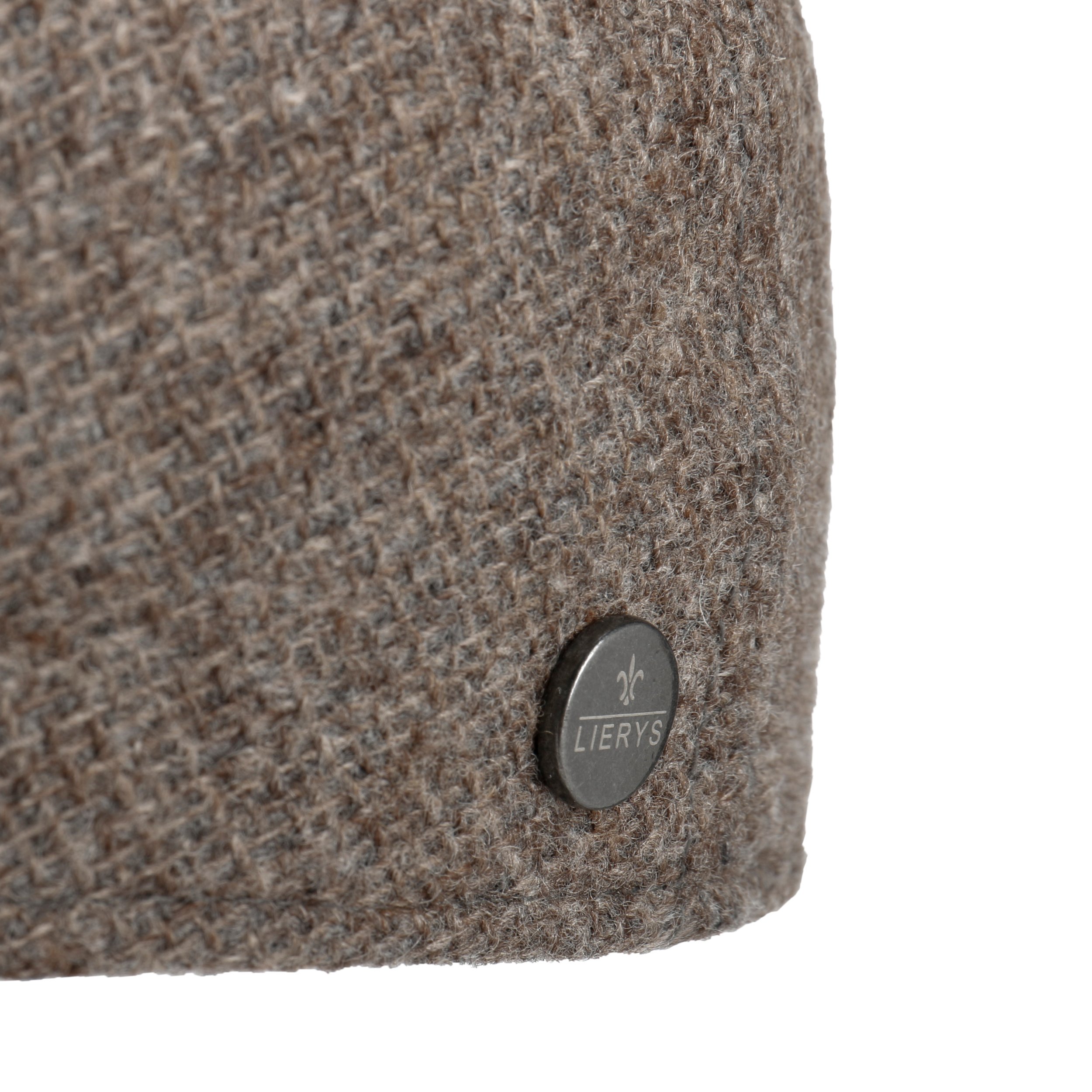 Garrick Ivy Virgin Wool Flat Cap by Lierys - 53,95