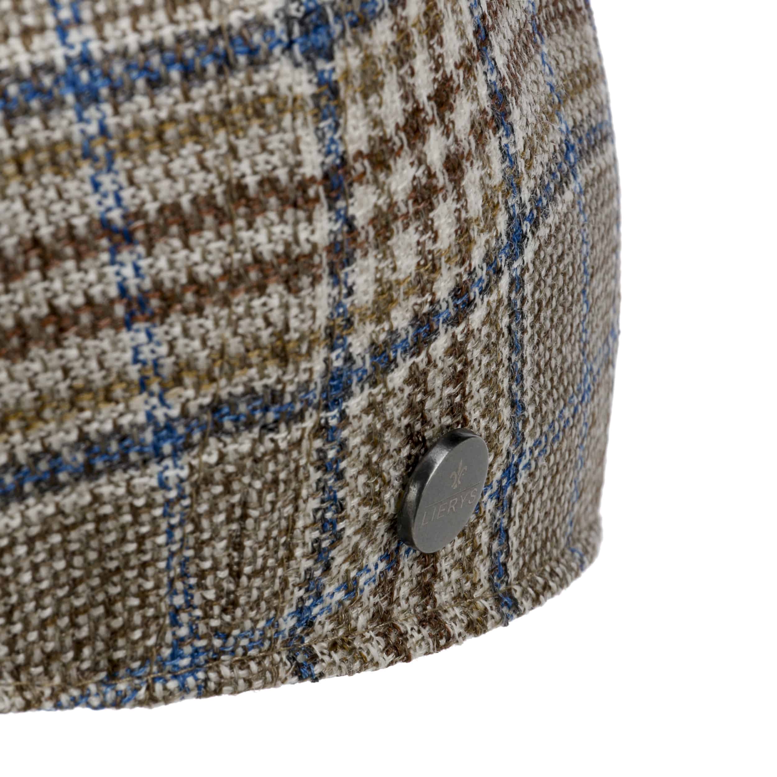 Glencheck 8 Panel Flat Cap by Lierys --> Shop Hats, Beanies & Caps ...