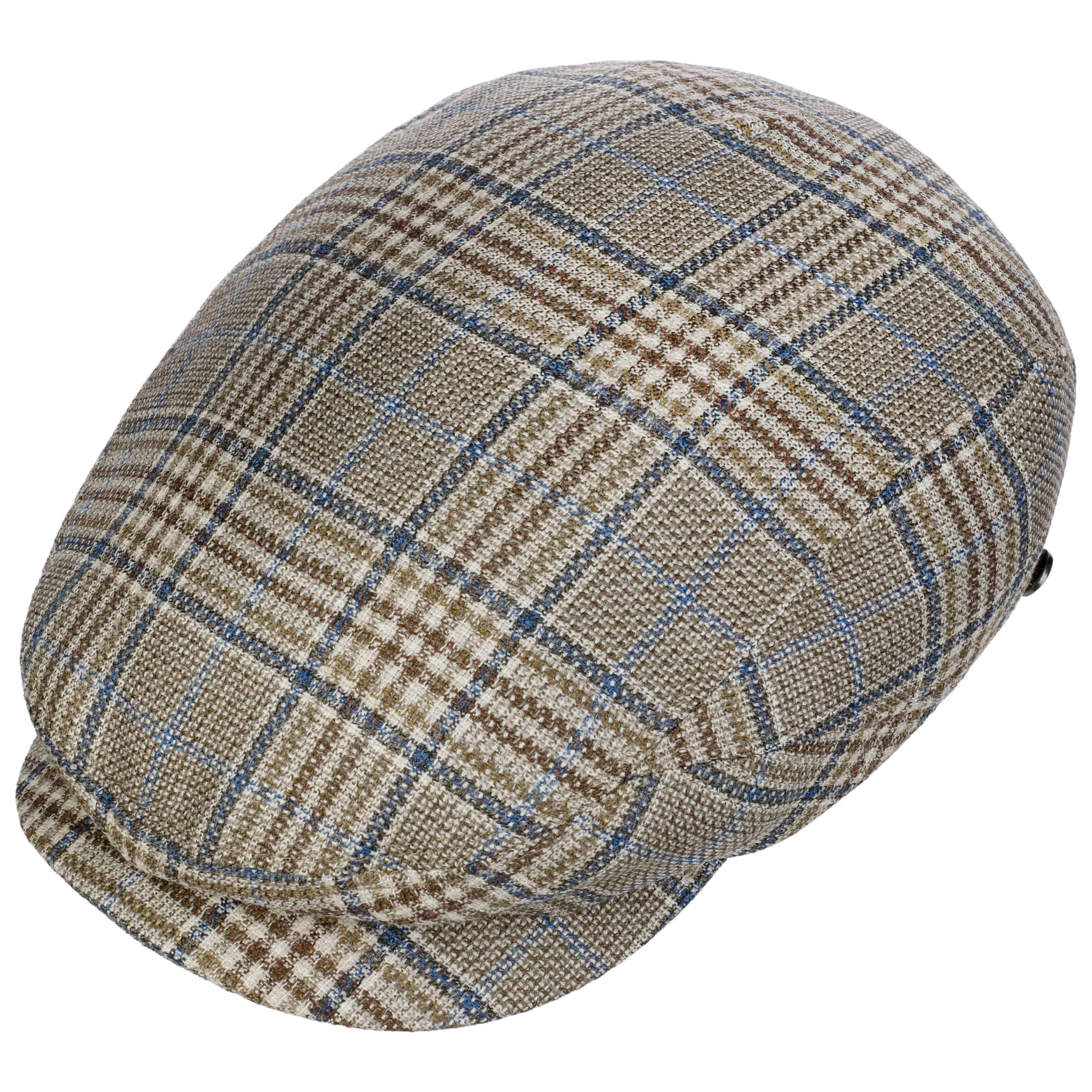 Glencheck Driver Flat Cap by Lierys --> Shop Hats, Beanies & Caps ...