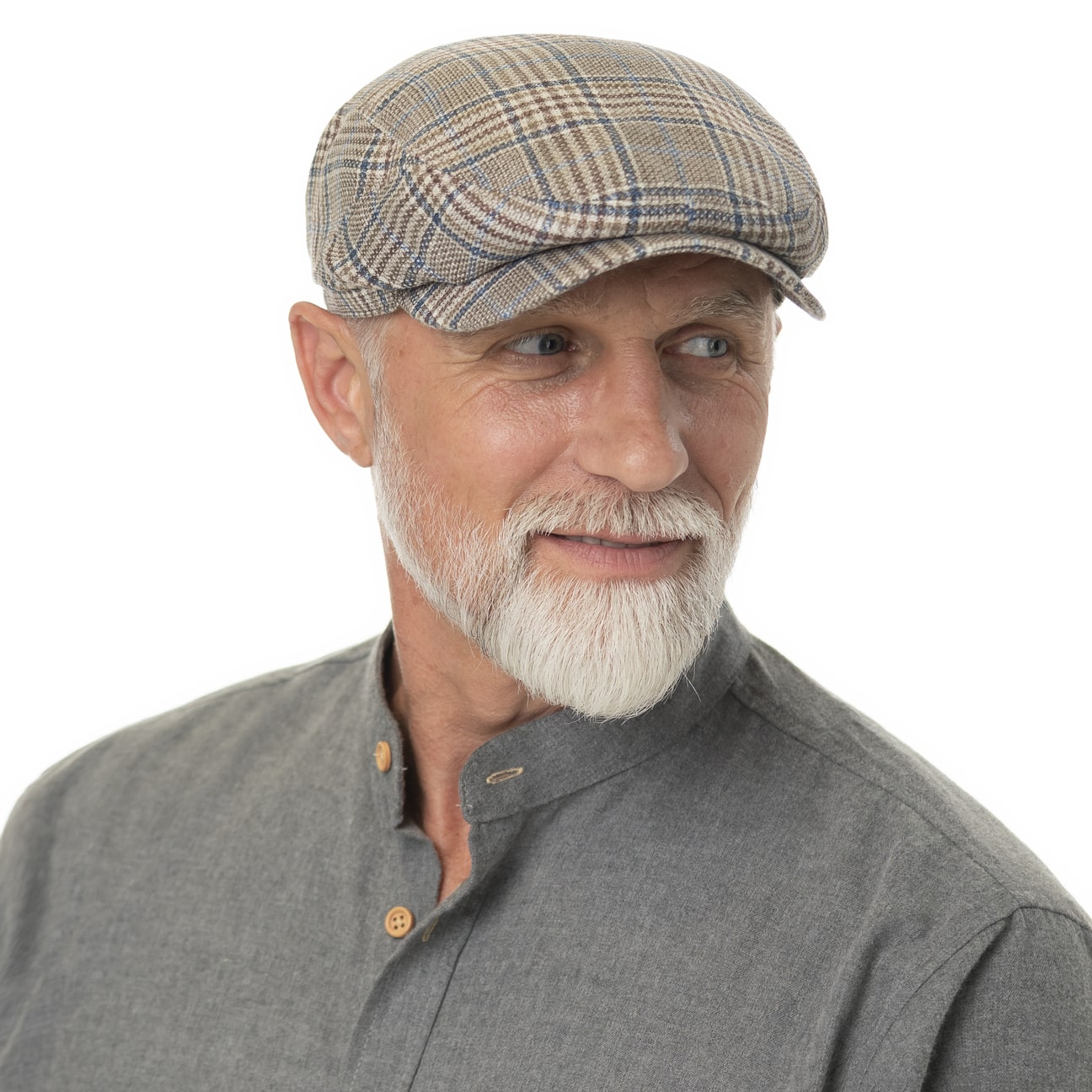 Glencheck Driver Flat Cap by Lierys --> Shop Hats, Beanies & Caps ...