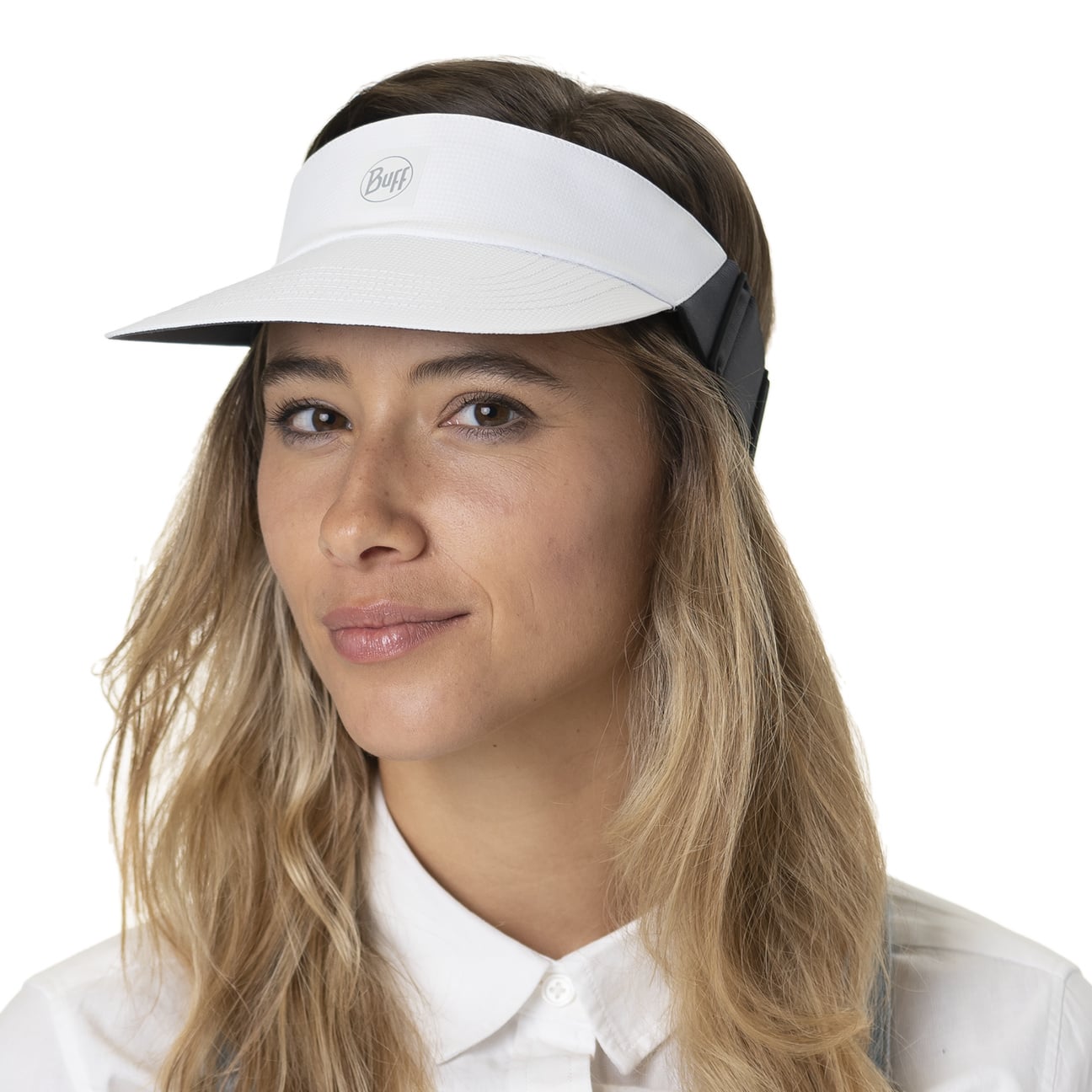 Go Solid White Visor by BUFF - 32,95