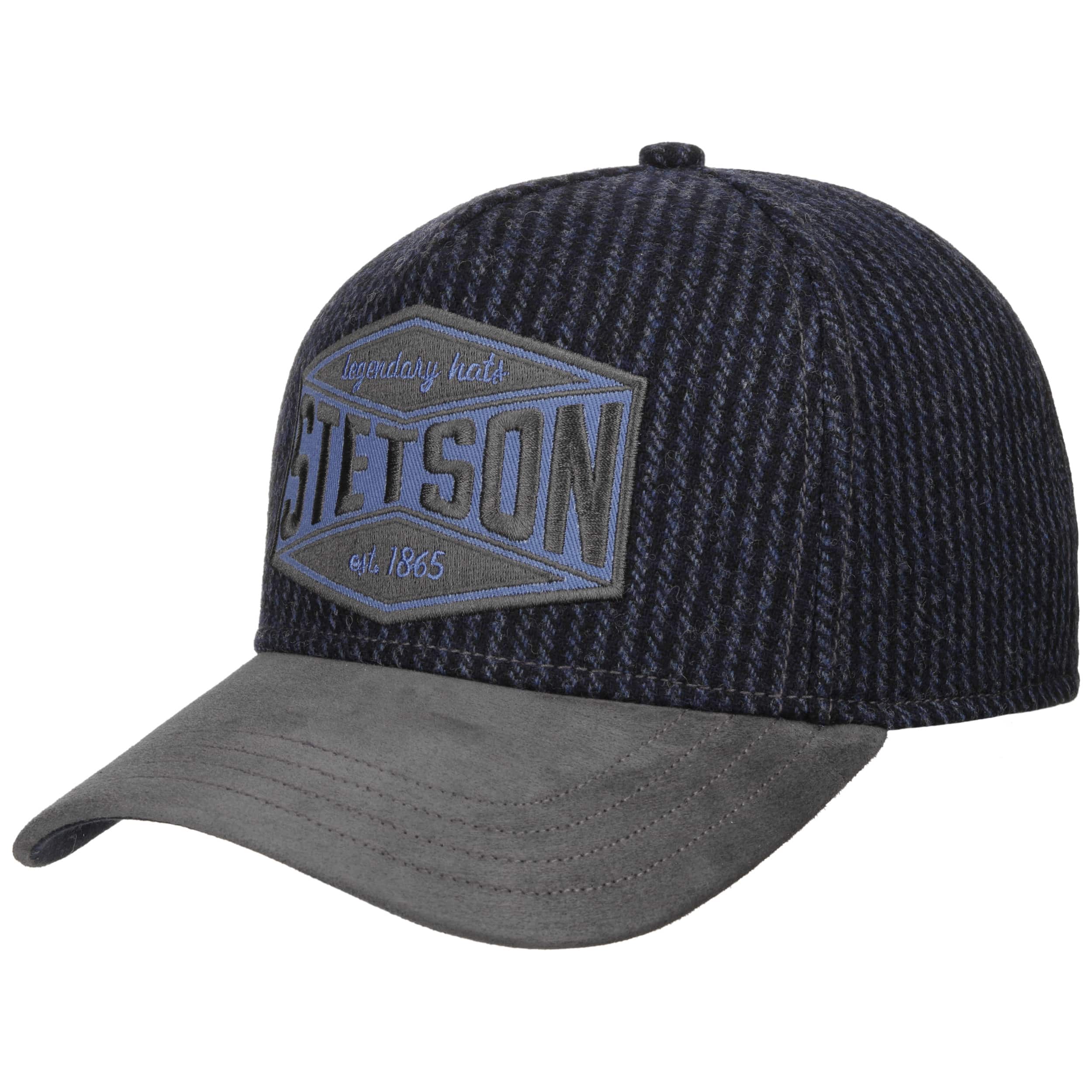 Goat Suede Peak Wool Cap by Stetson --> Shop Hats, Beanies & Caps ...