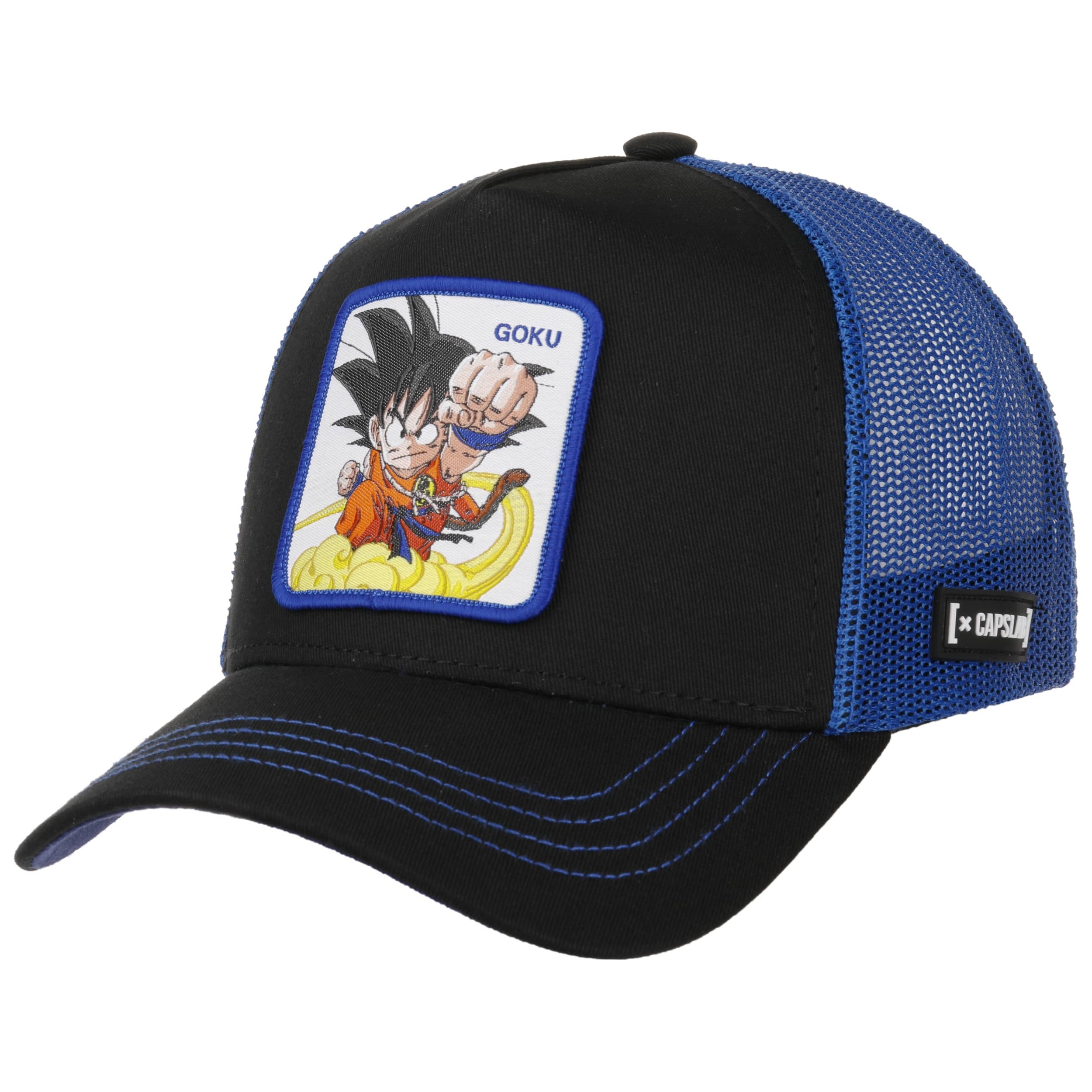 Goku Trucker Cap by Capslab --> Shop Hats, Beanies & Caps online ...