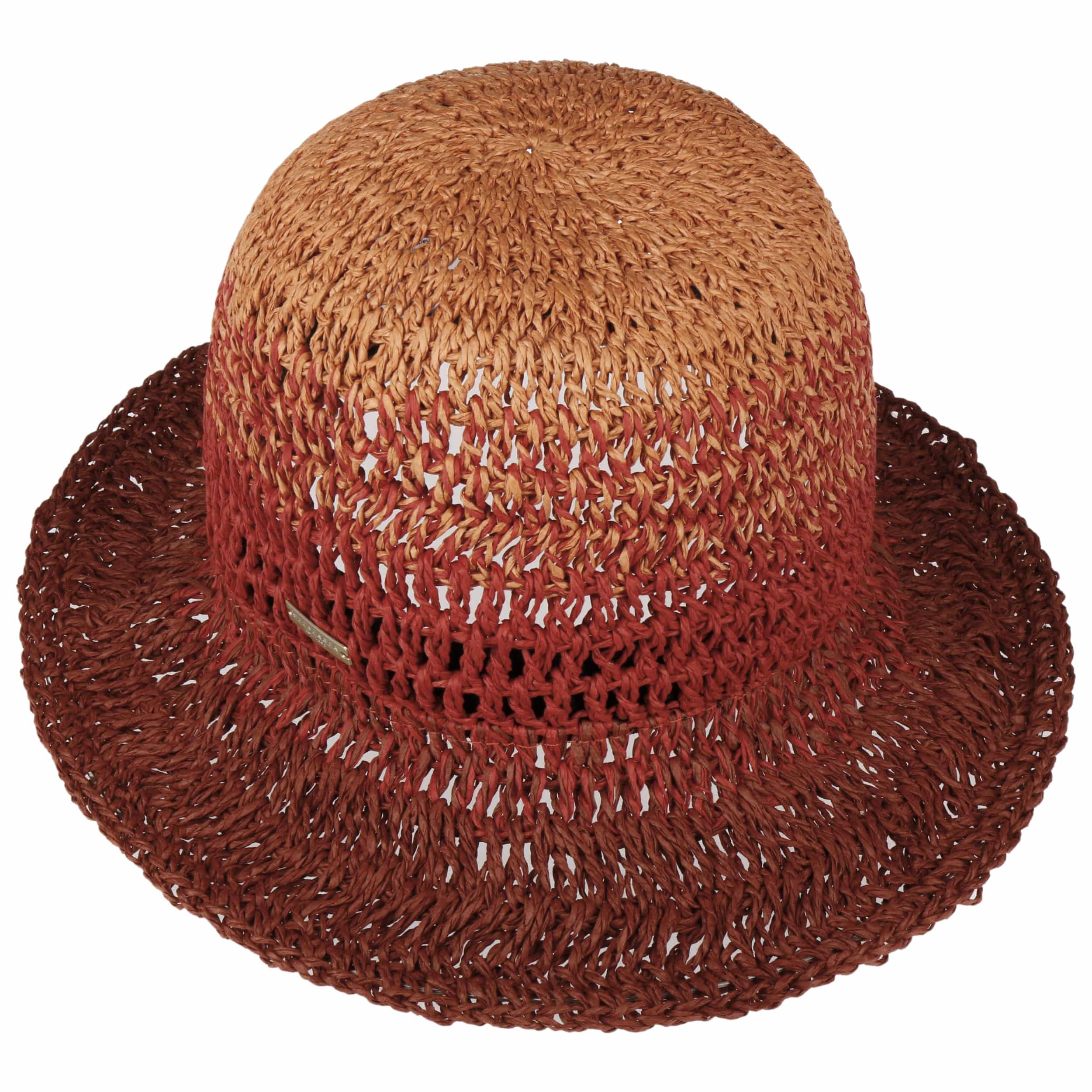 Gradient Colours Cloche Straw Hat by Seeberger - 53,95
