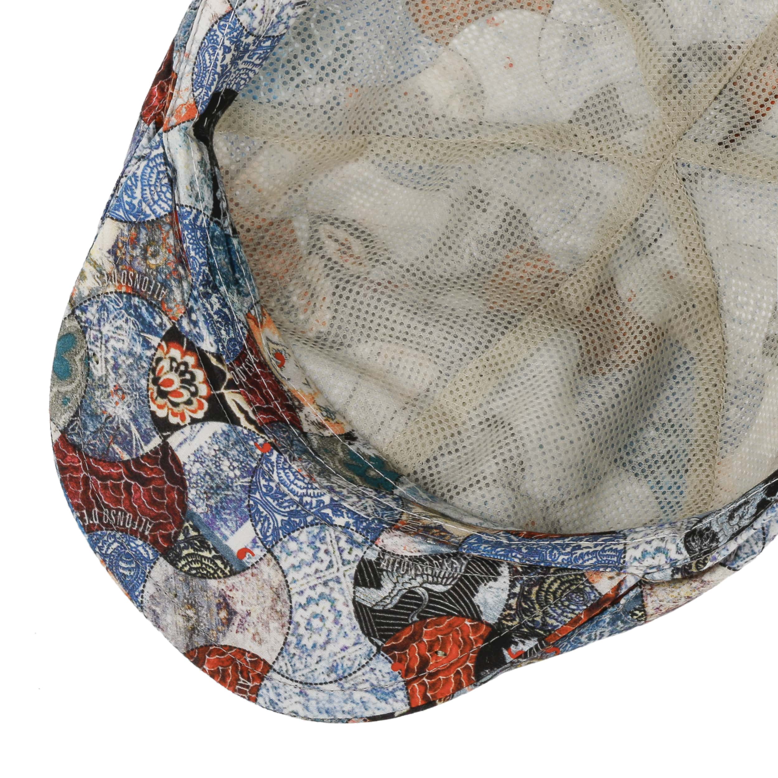Graphic Mix Flat Cap by Alfonso D’Este --> Shop Hats, Beanies & Caps ...