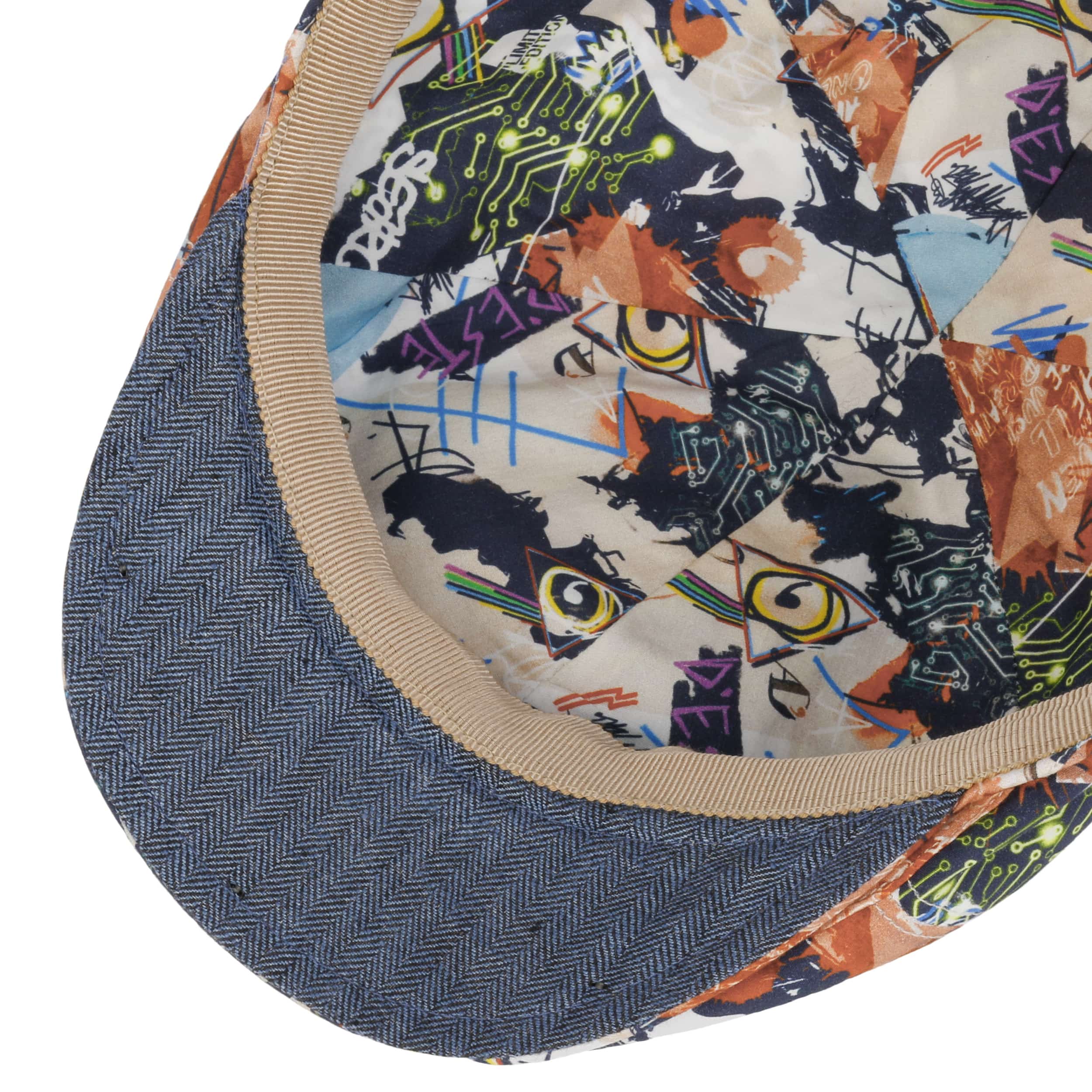 Graphics Flat Cap by Alfonso D’Este - 83,95