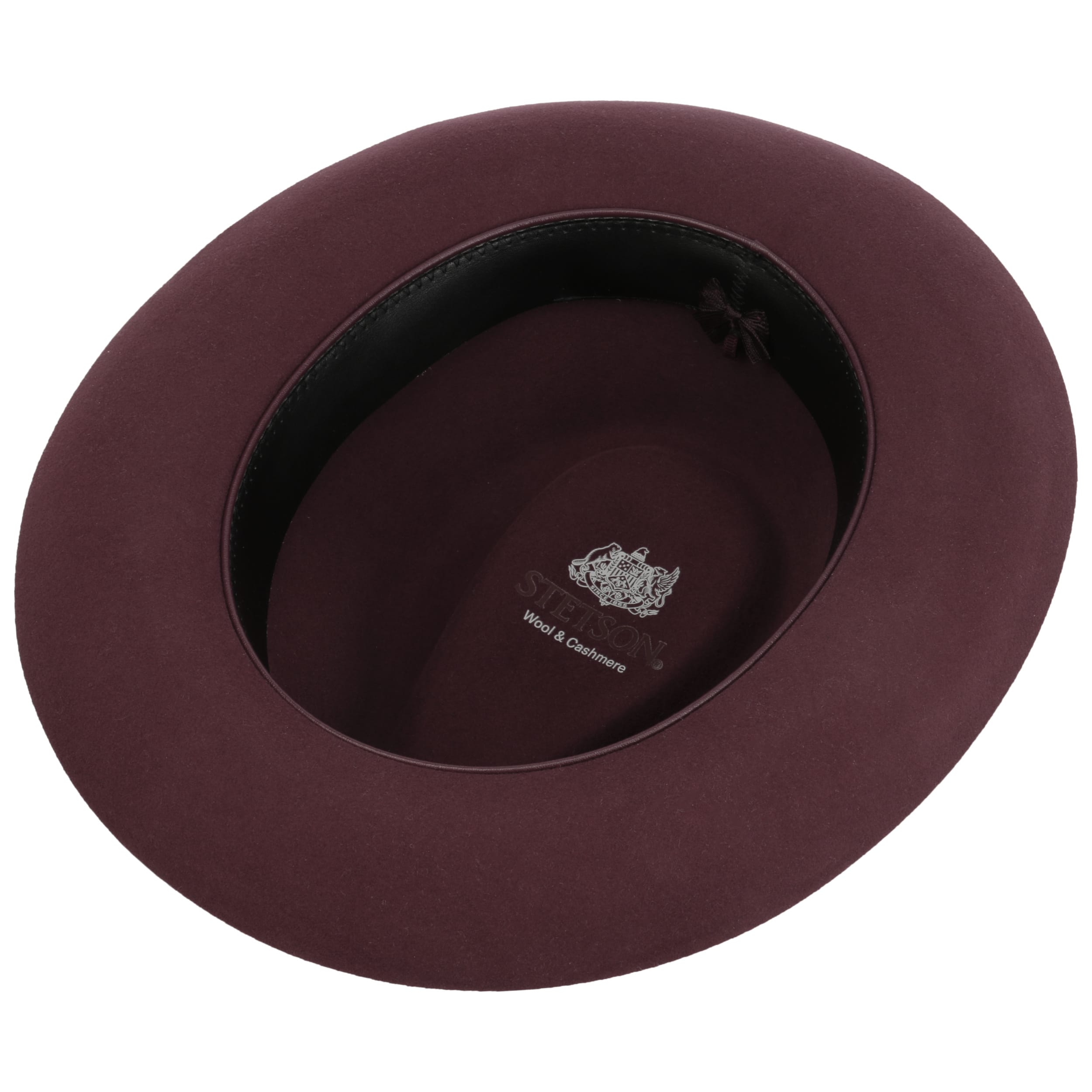 Grayson Fedora Wool Hat by Stetson --> Shop Hats, Beanies & Caps online Hatshopping