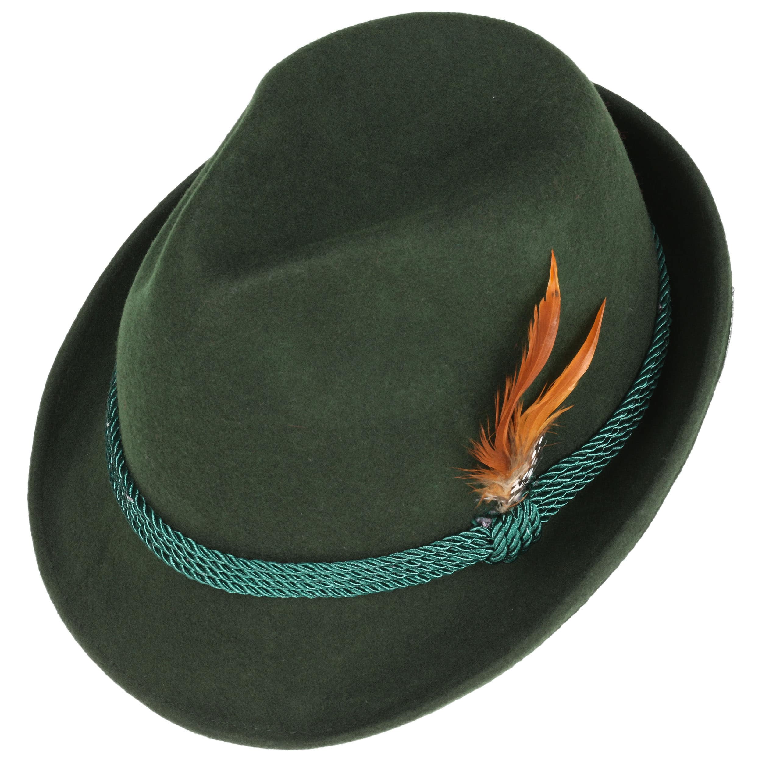 Green Classic Tyrolean Hat - 32,95
