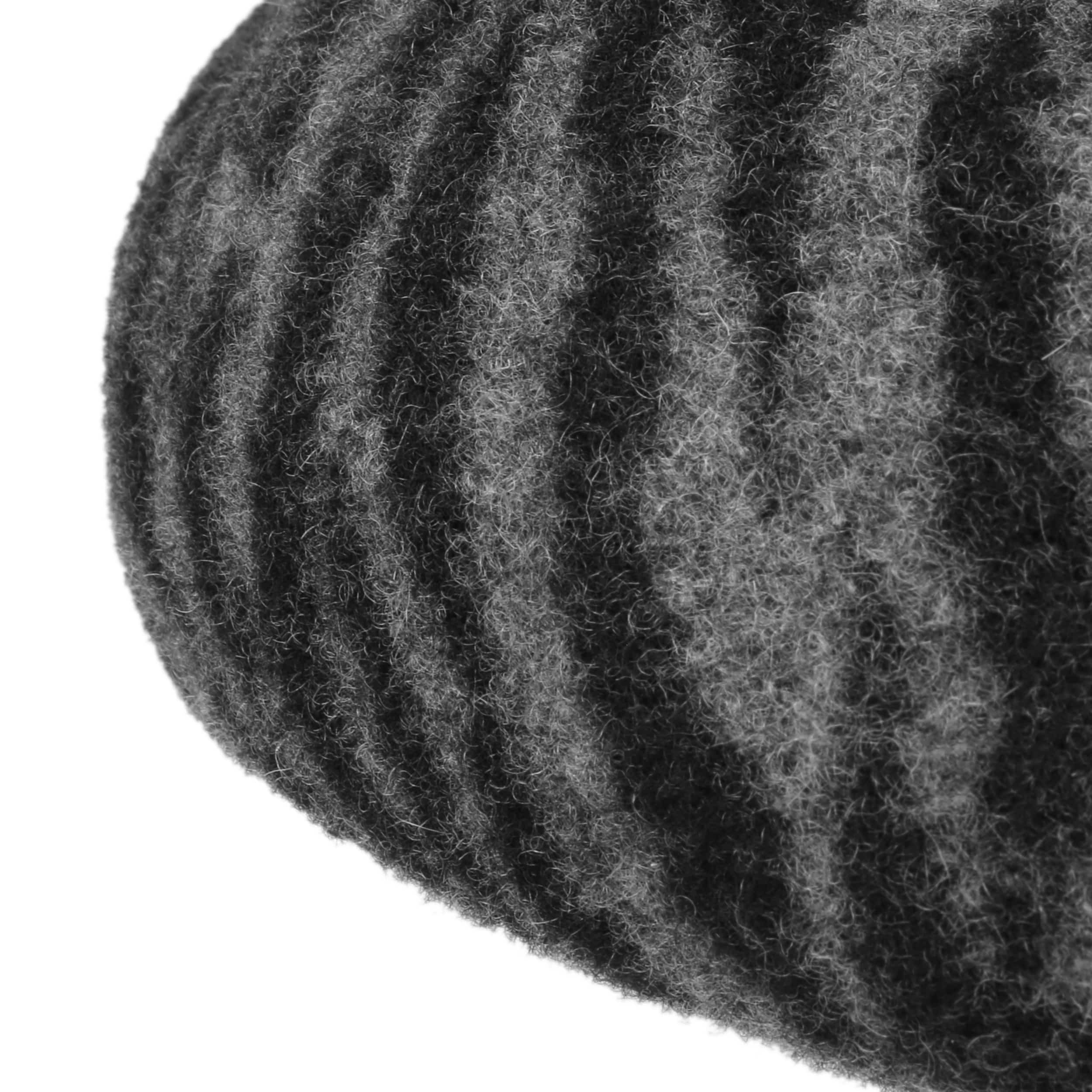 Grey Zebra Wool Beret by Lipodo - 42,95