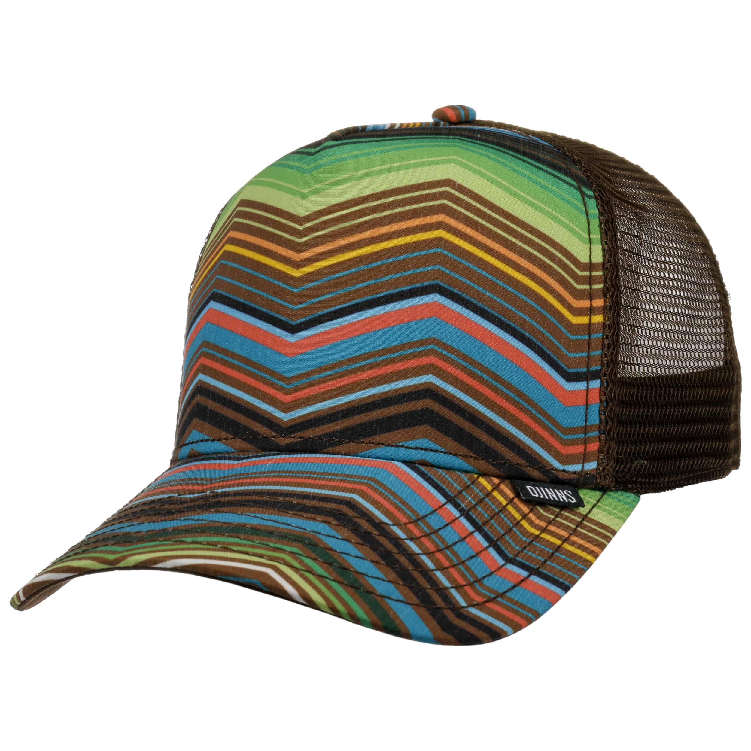 HFT Psycho ZigZag Trucker Cap by Djinns --> Shop Hats, Beanies & Caps online Hatshopping