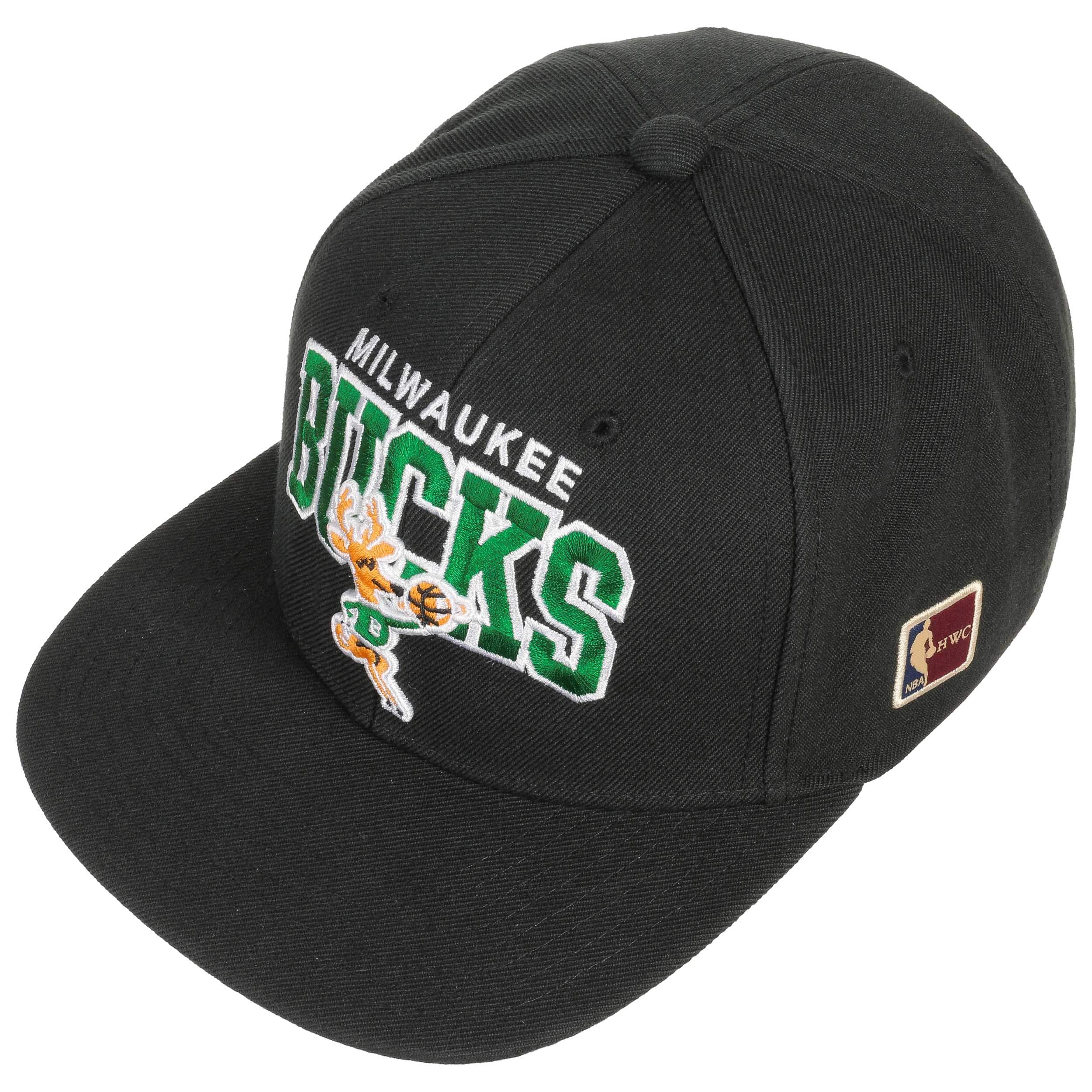HWC NBA Bucks Cap by Mitchell & Ness - 28,95
