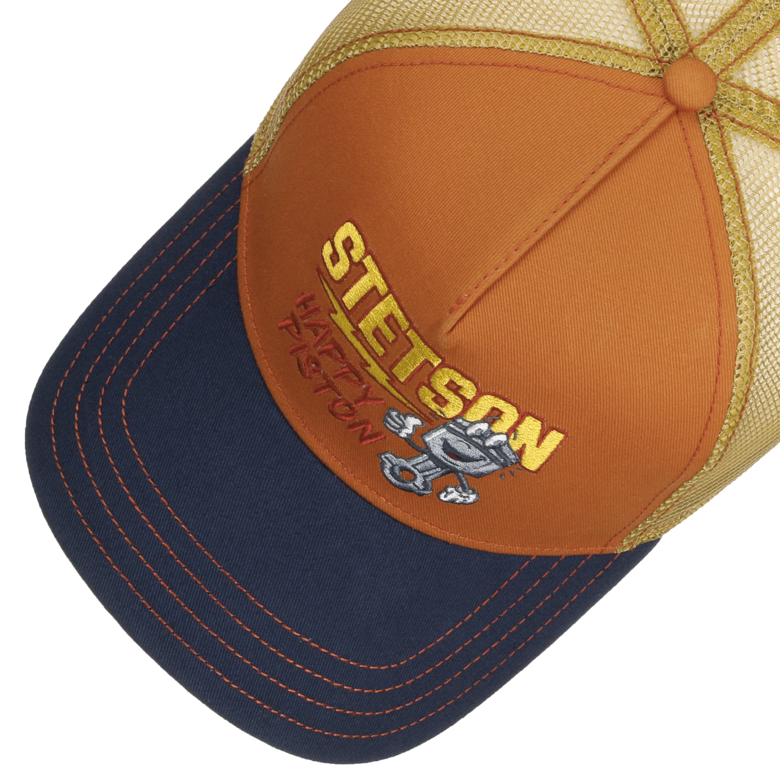 Happy Piston Trucker Cap by Stetson - 49,00