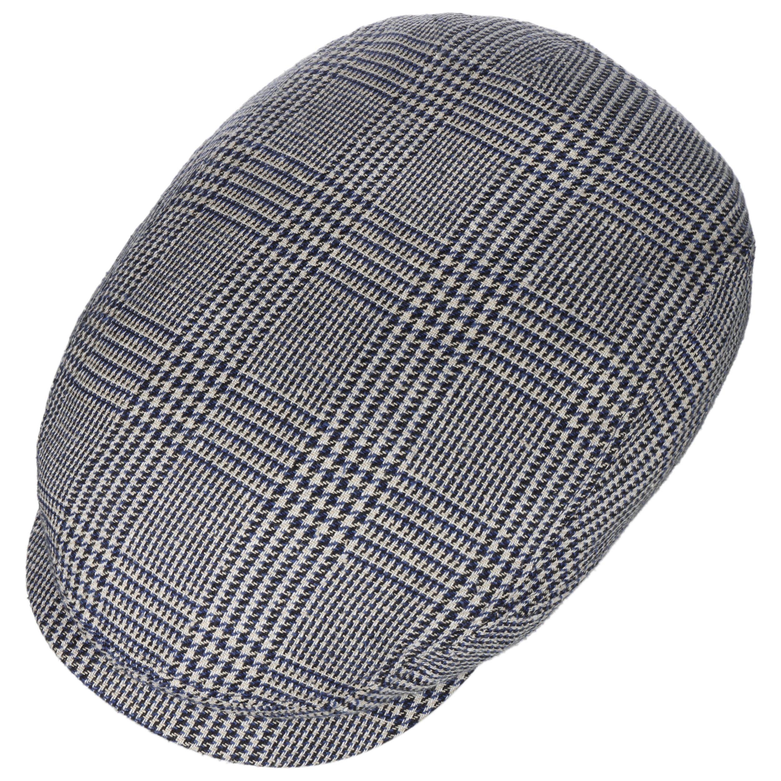 Hardwick Houndstooth Flat Cap by Stetson - 129,00