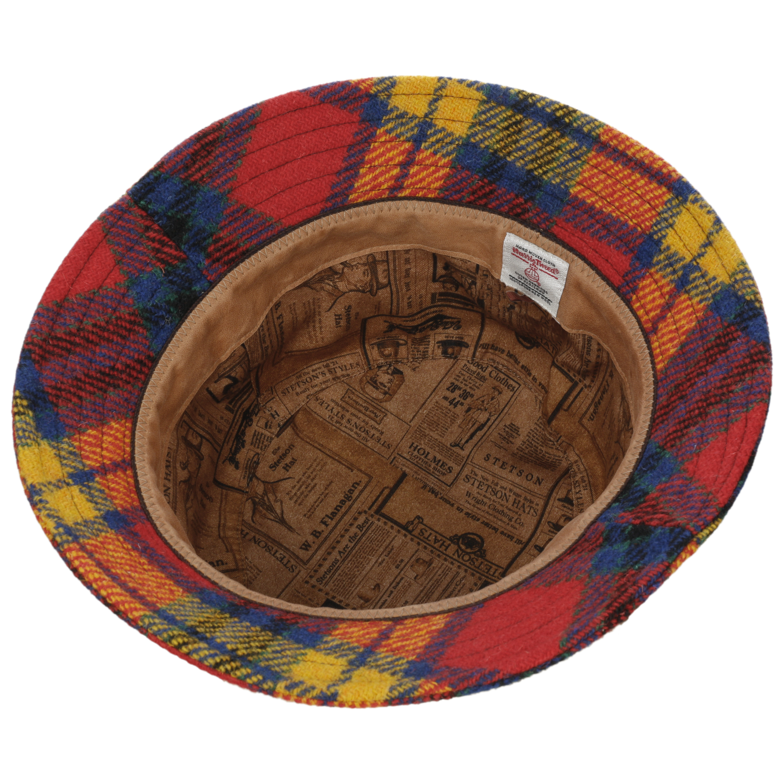 Harris Tweed Bucket Wool Hat by Stetson - 169,00