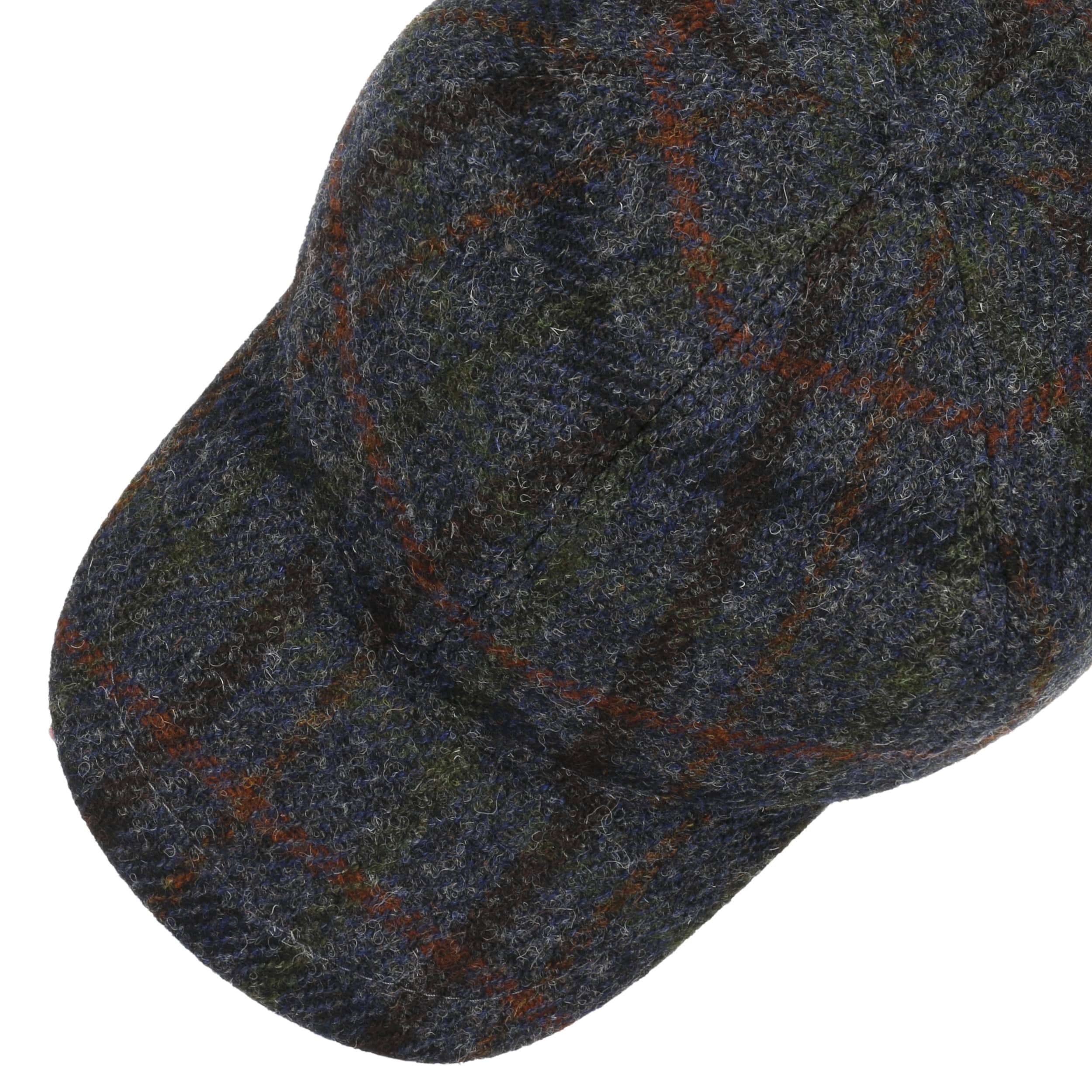 Harris Tweed Check Cap by Lierys Gold - 123,95