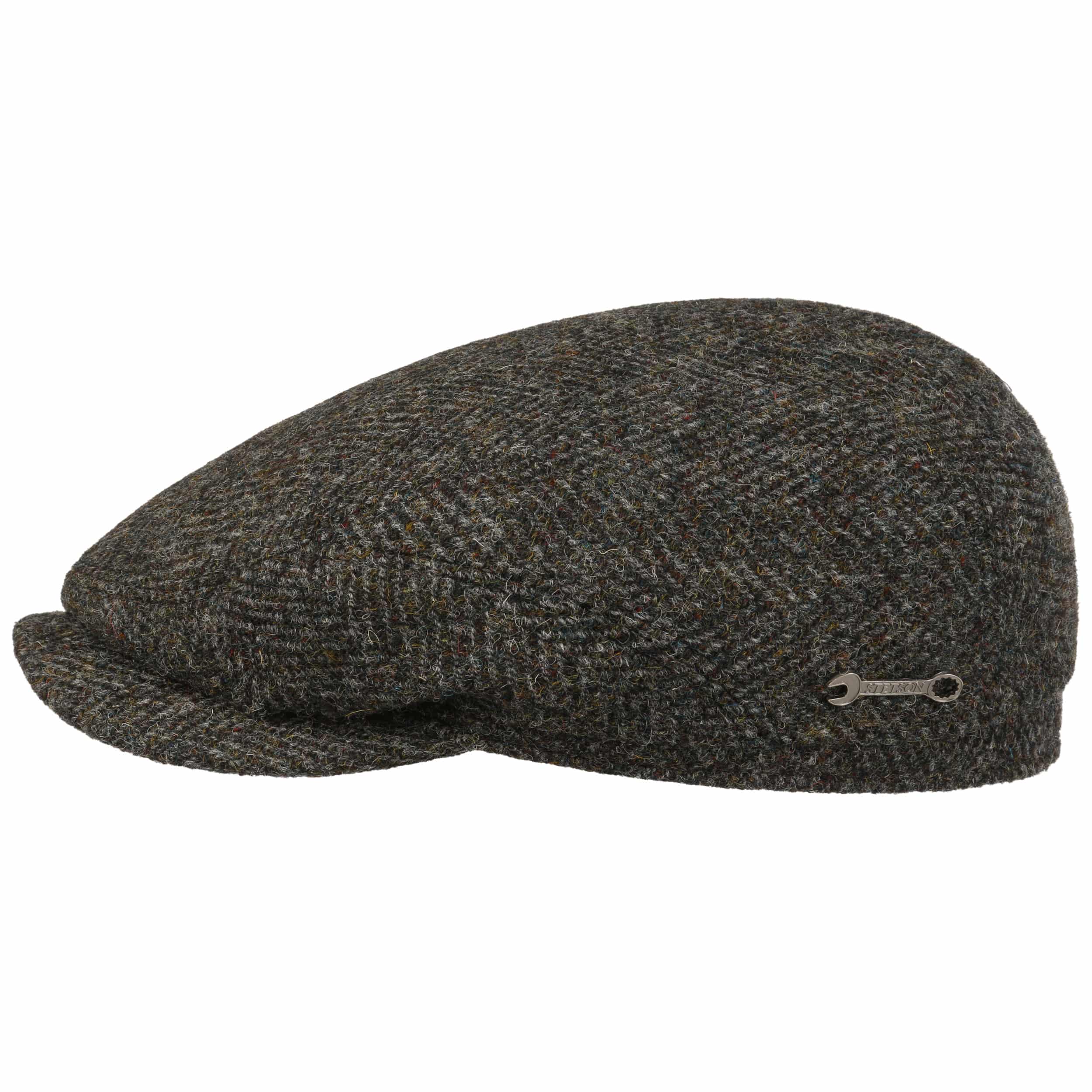 Harris Tweed Driver Flat Cap by Stetson --> Shop Hats, Beanies & Caps ...
