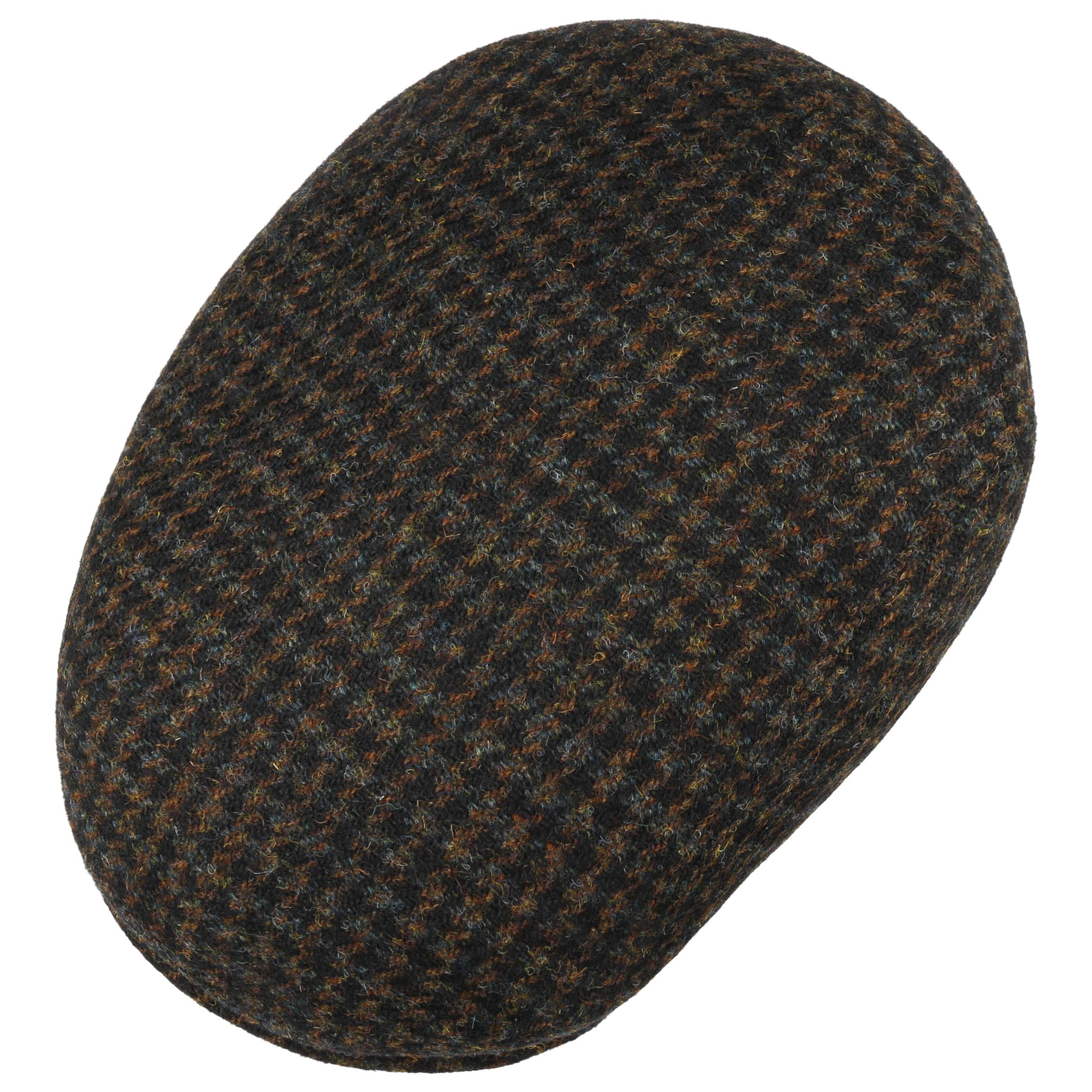 Harris Tweed Houndstooth Driver Cap by Stetson - 179,00