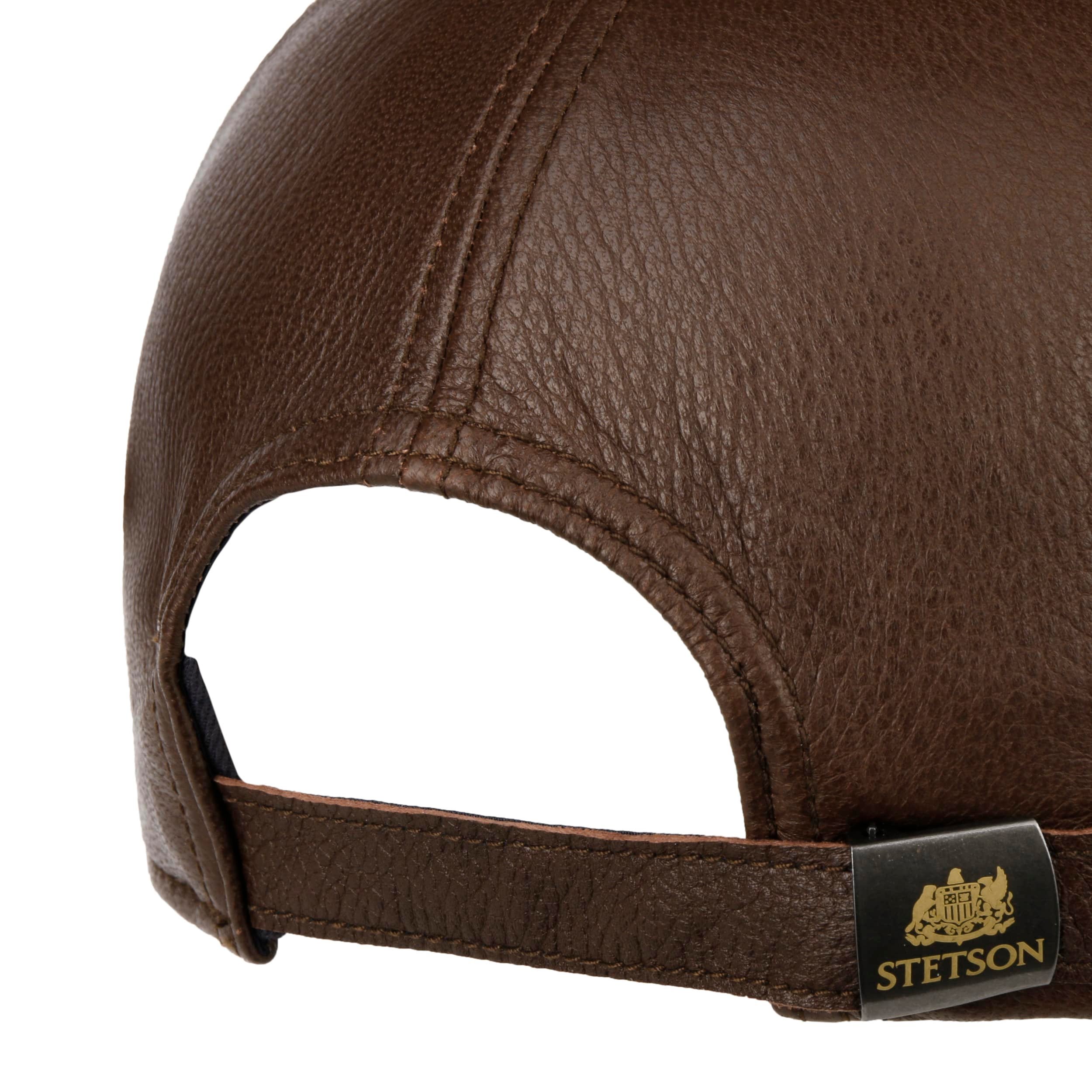 Harris Tweed Leather Cap by Stetson - 119,00
