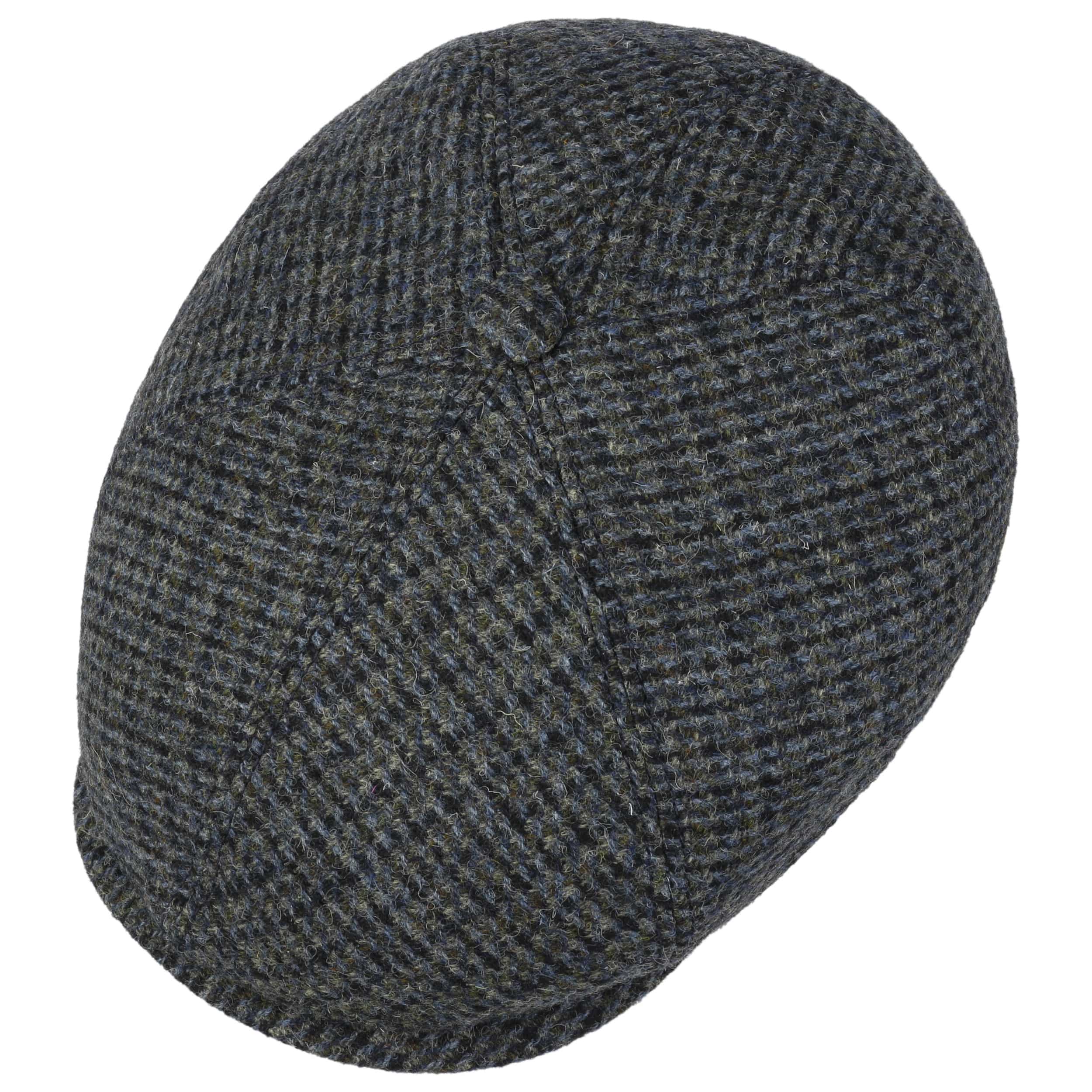 Harris Tweed Wool Flat Cap by JJ Hats --> Shop Hats, Beanies & Caps ...