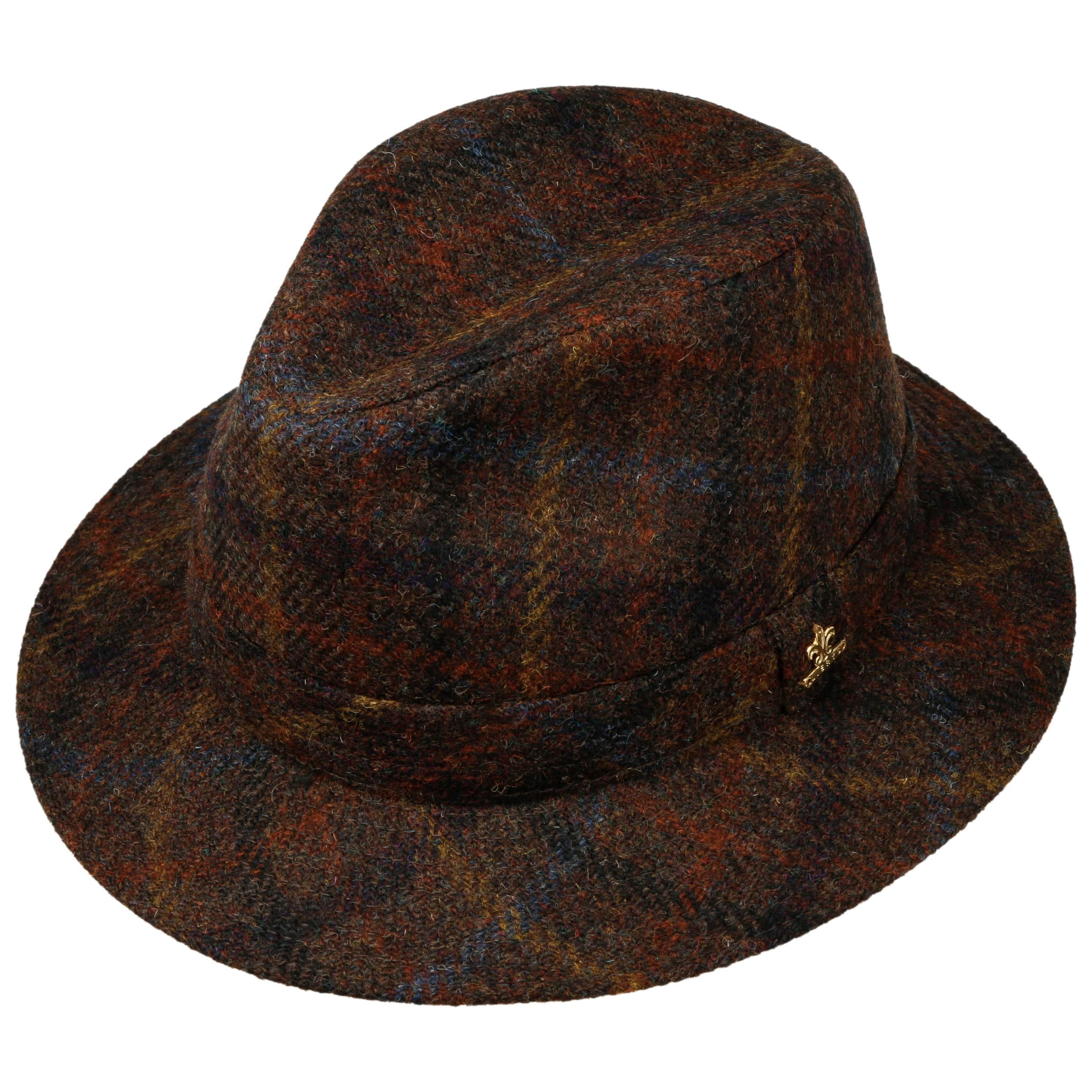Harris Tweed Wool Hat by Lierys Gold - 108,95