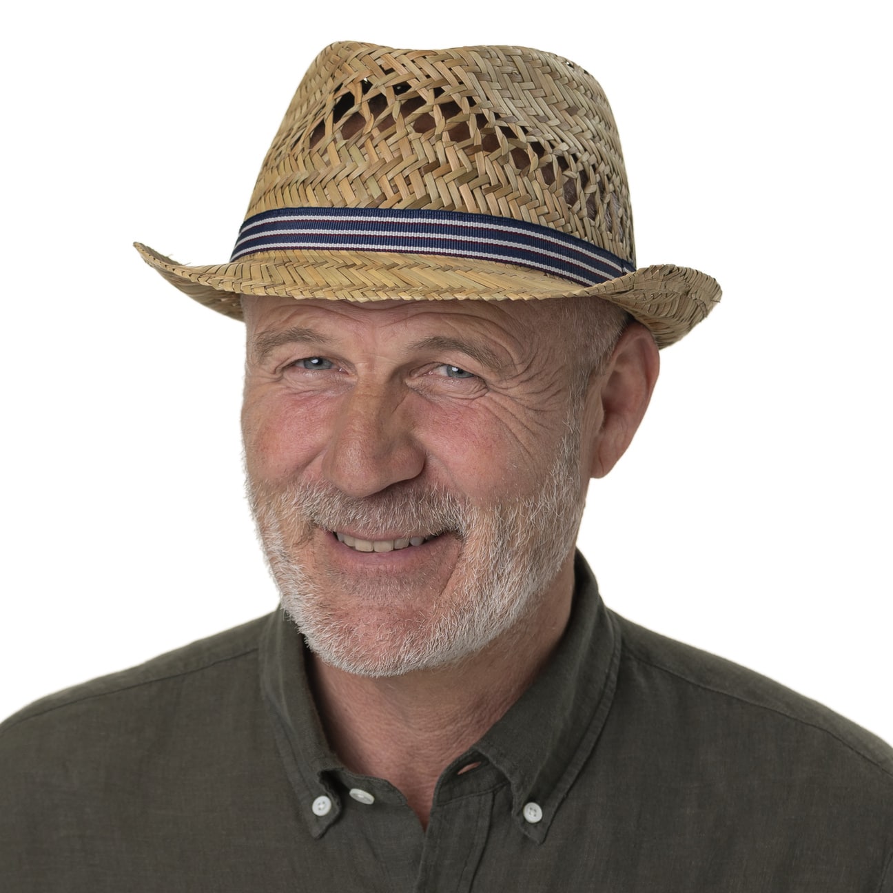 Harvester Stripes Straw Hat by Lipodo - 17,95