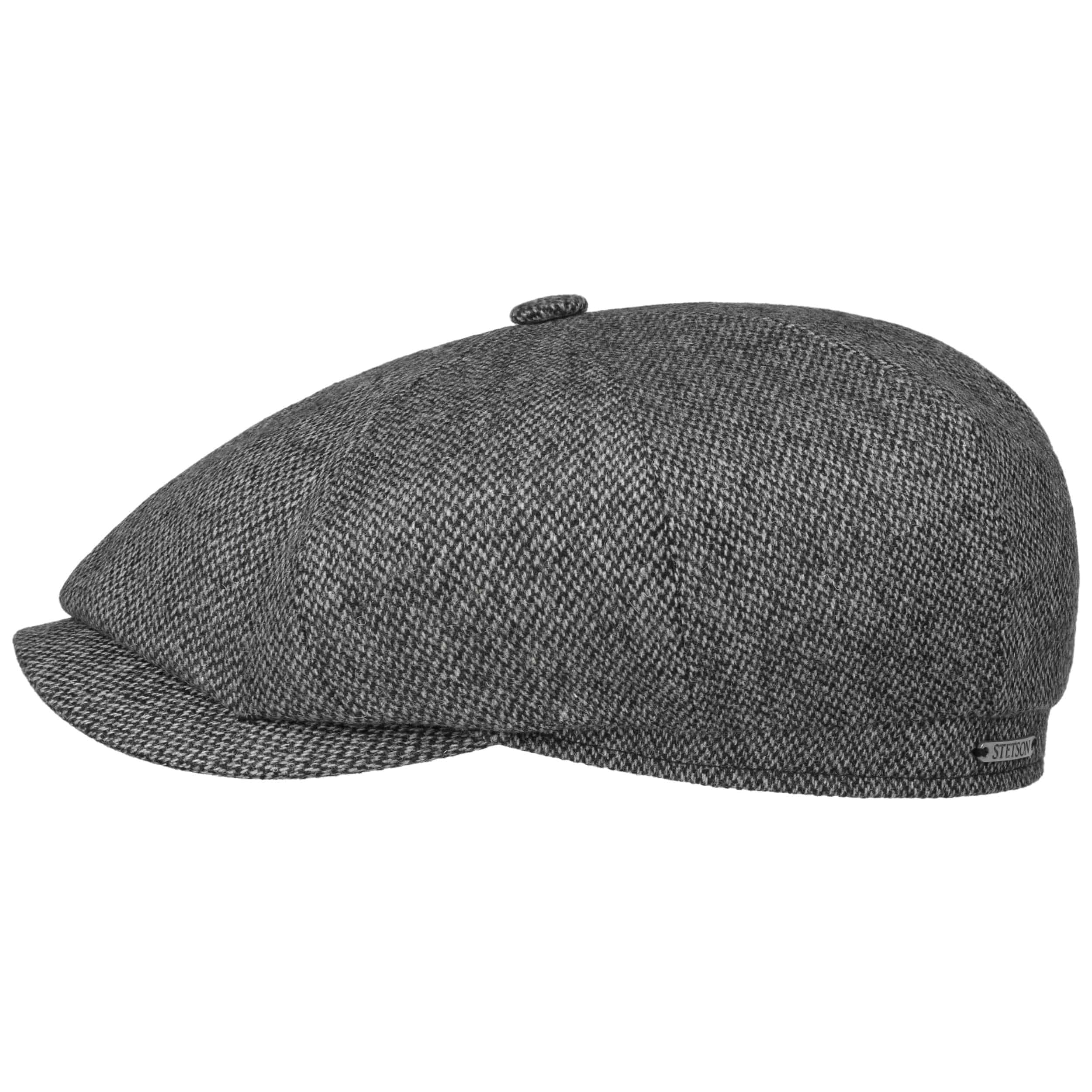 Hatteras Harridge Wool Flat Cap by Stetson - 89,00