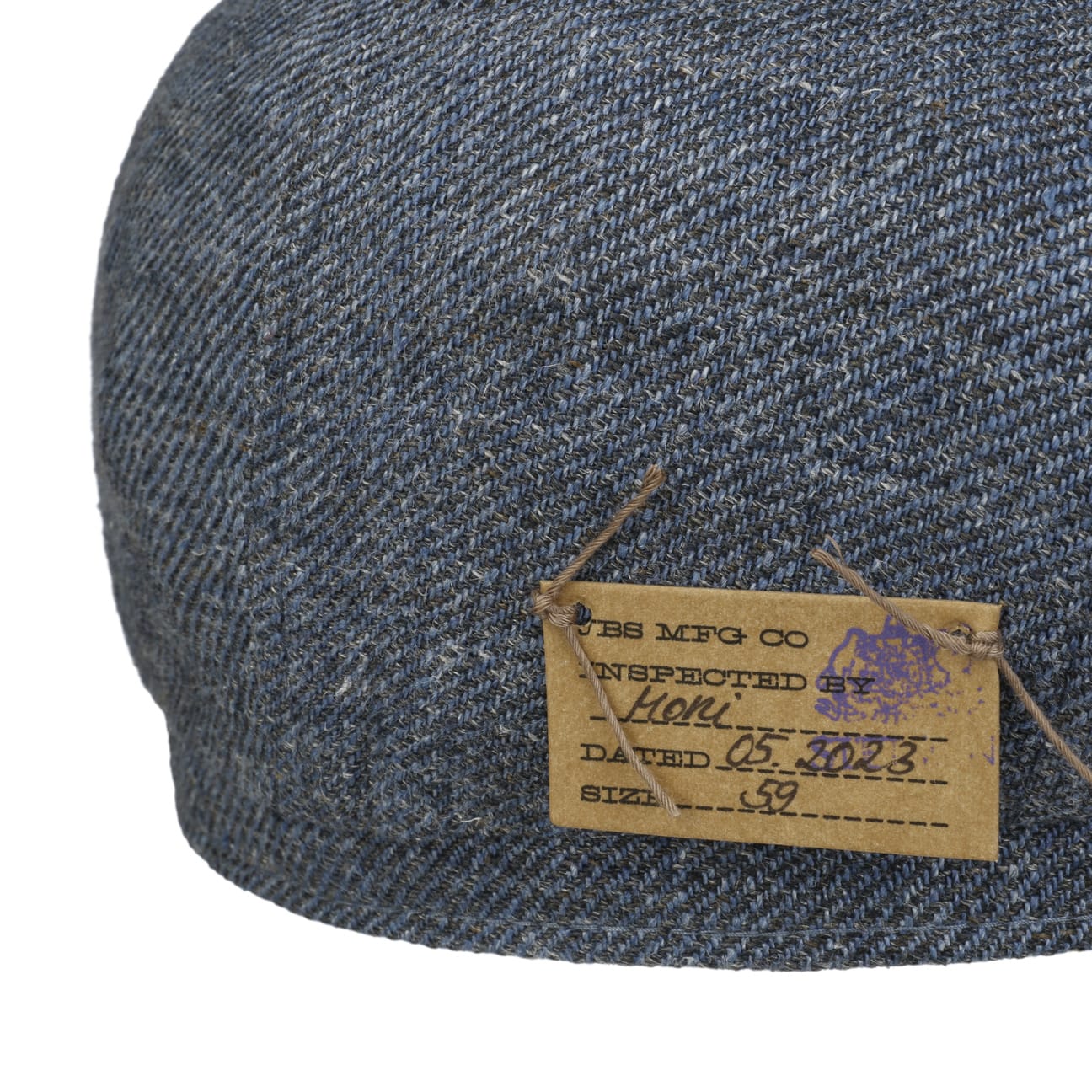 Hatteras Inspection Tag Flat Cap by Stetson - 139,00