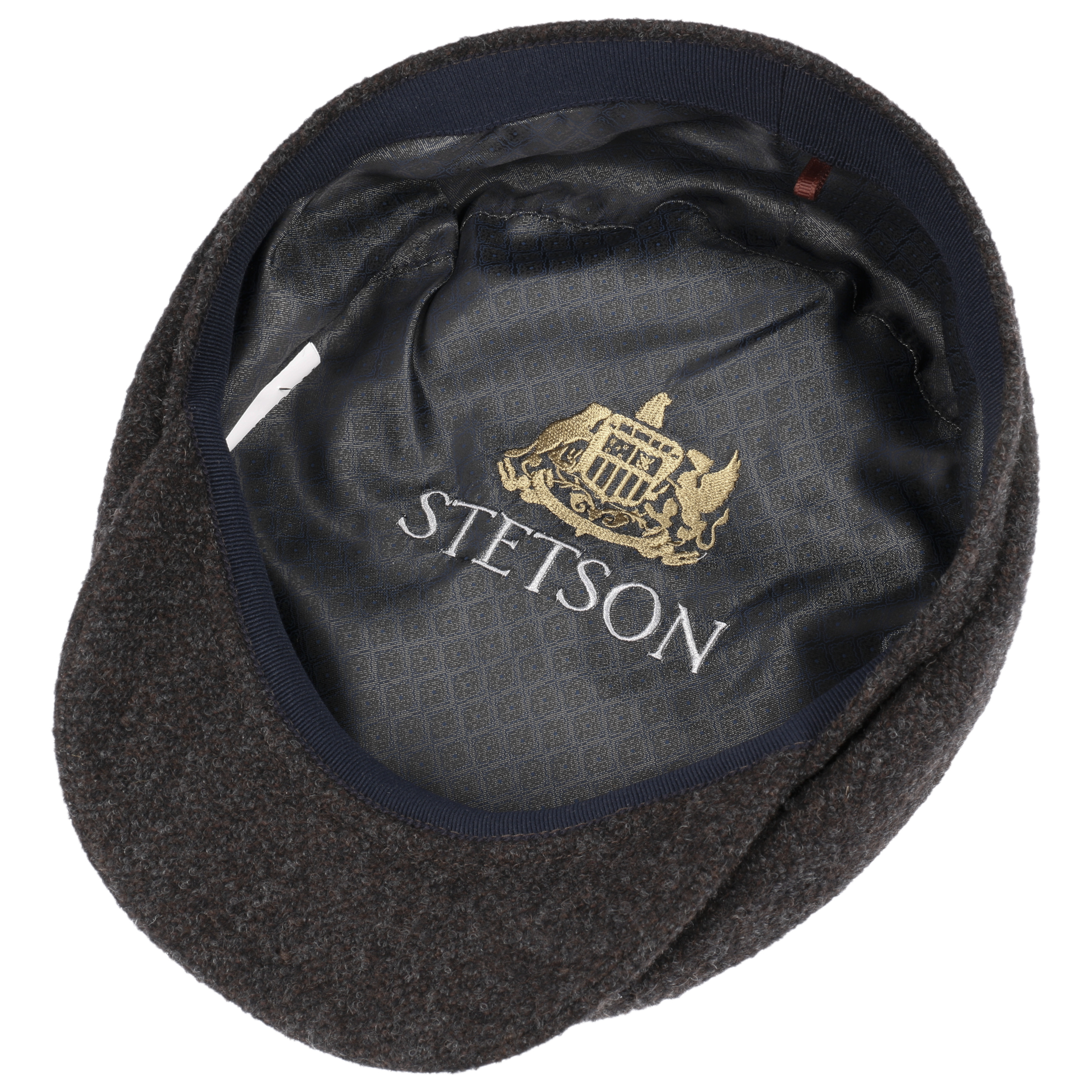 Hatteras Lama Wool Flat Cap by Stetson - 149,00