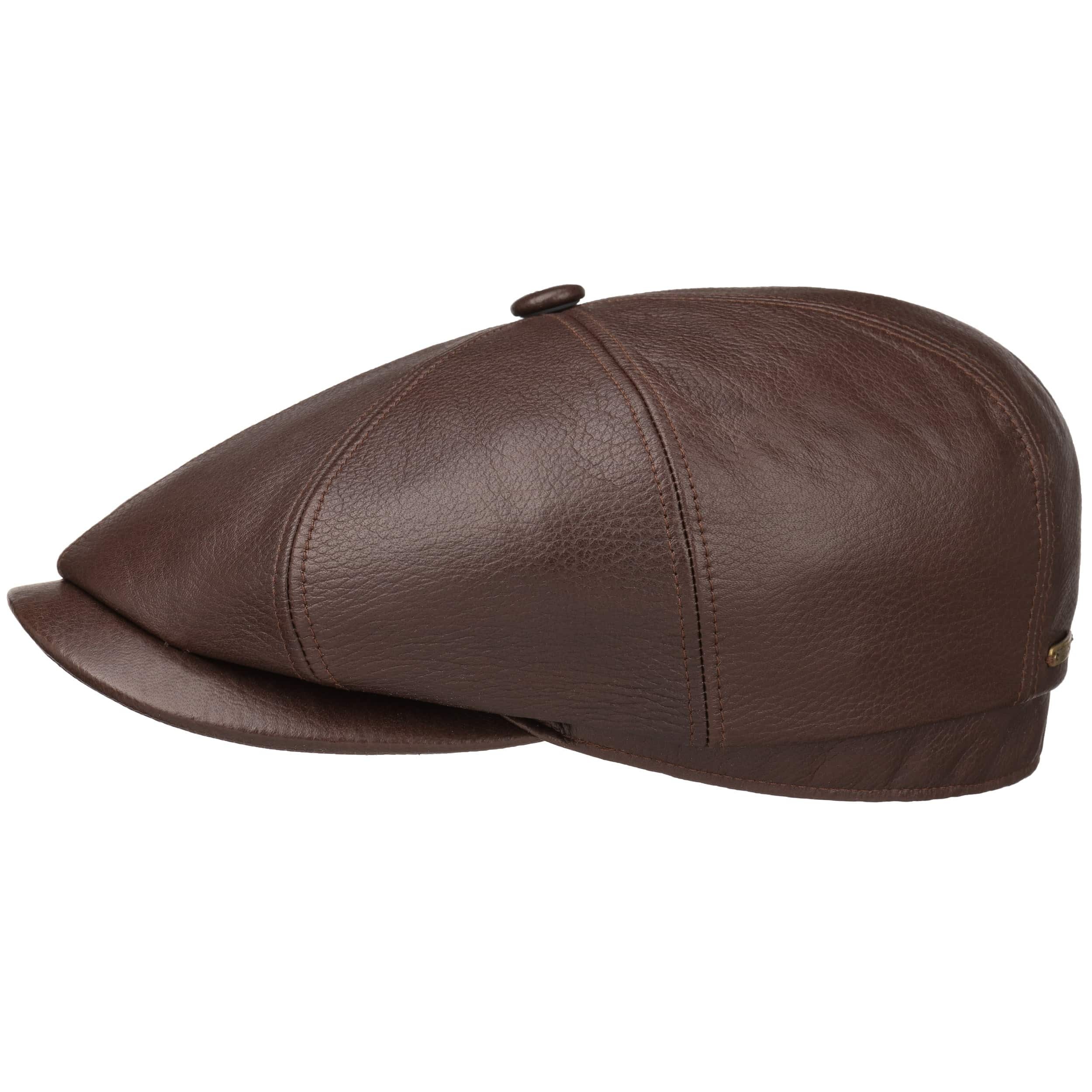 Hatteras Lambskin Leather Cap by Stetson - 129,00