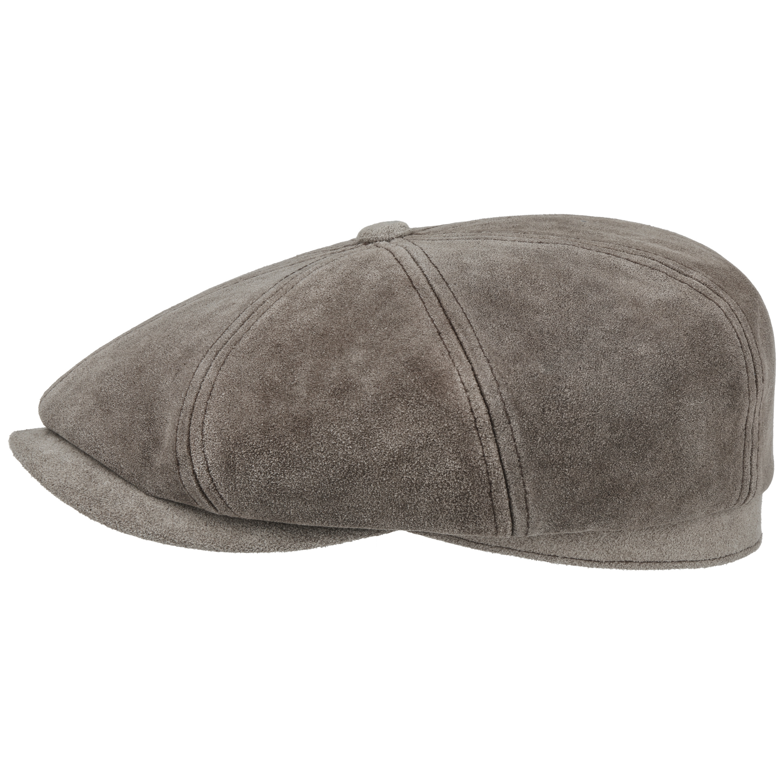 Hatteras New Calf Leather Flat Cap by Stetson - 124,95