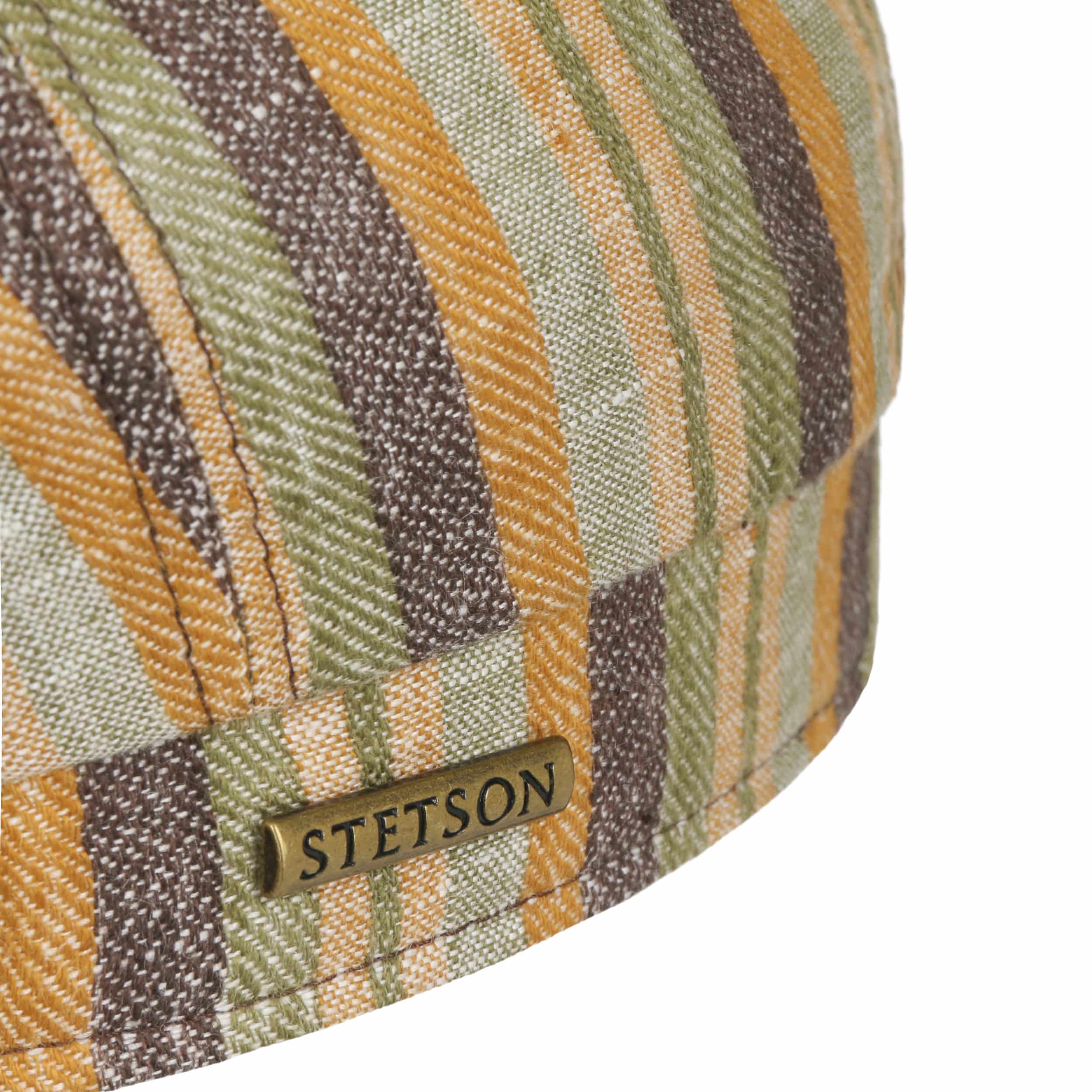 Hatteras Sacota Linen Flat Cap by Stetson - 119,00