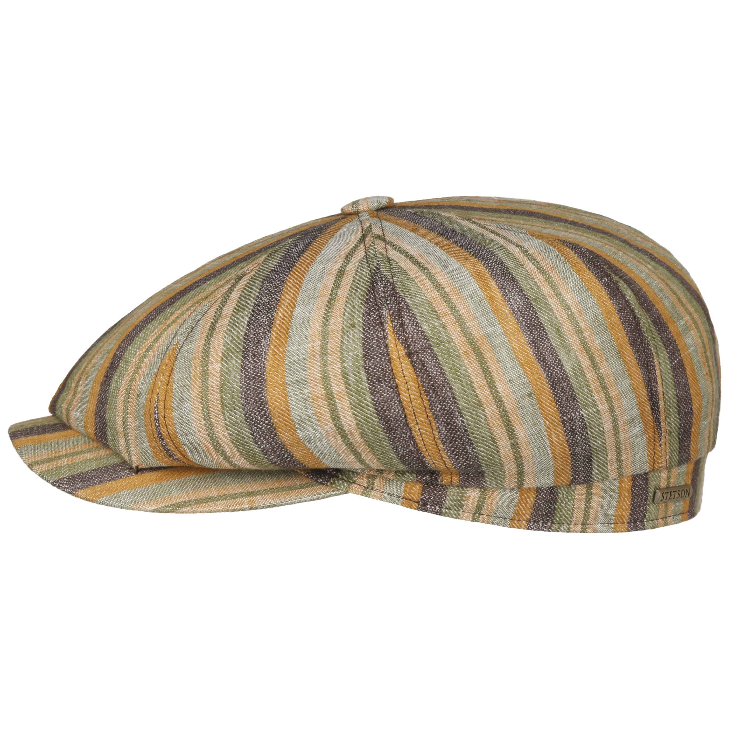 Hatteras Sacota Linen Flat Cap by Stetson - 119,00