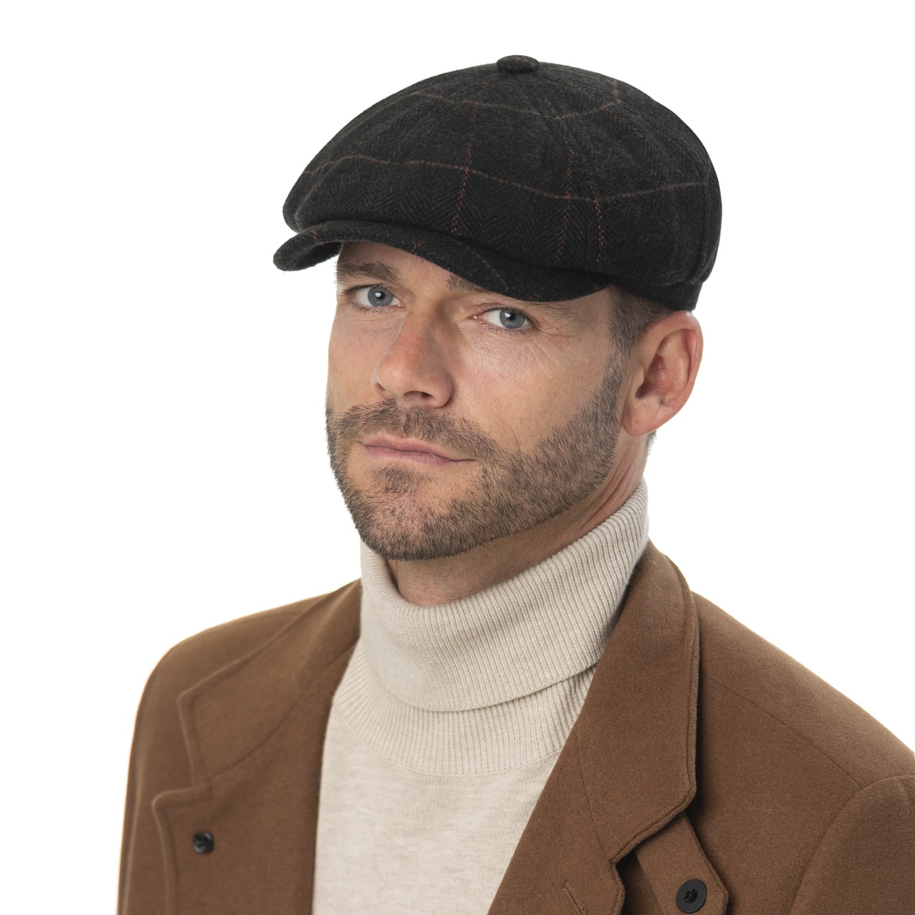 Hatteras Toscana Wool Flat Cap by Stetson - 82,95