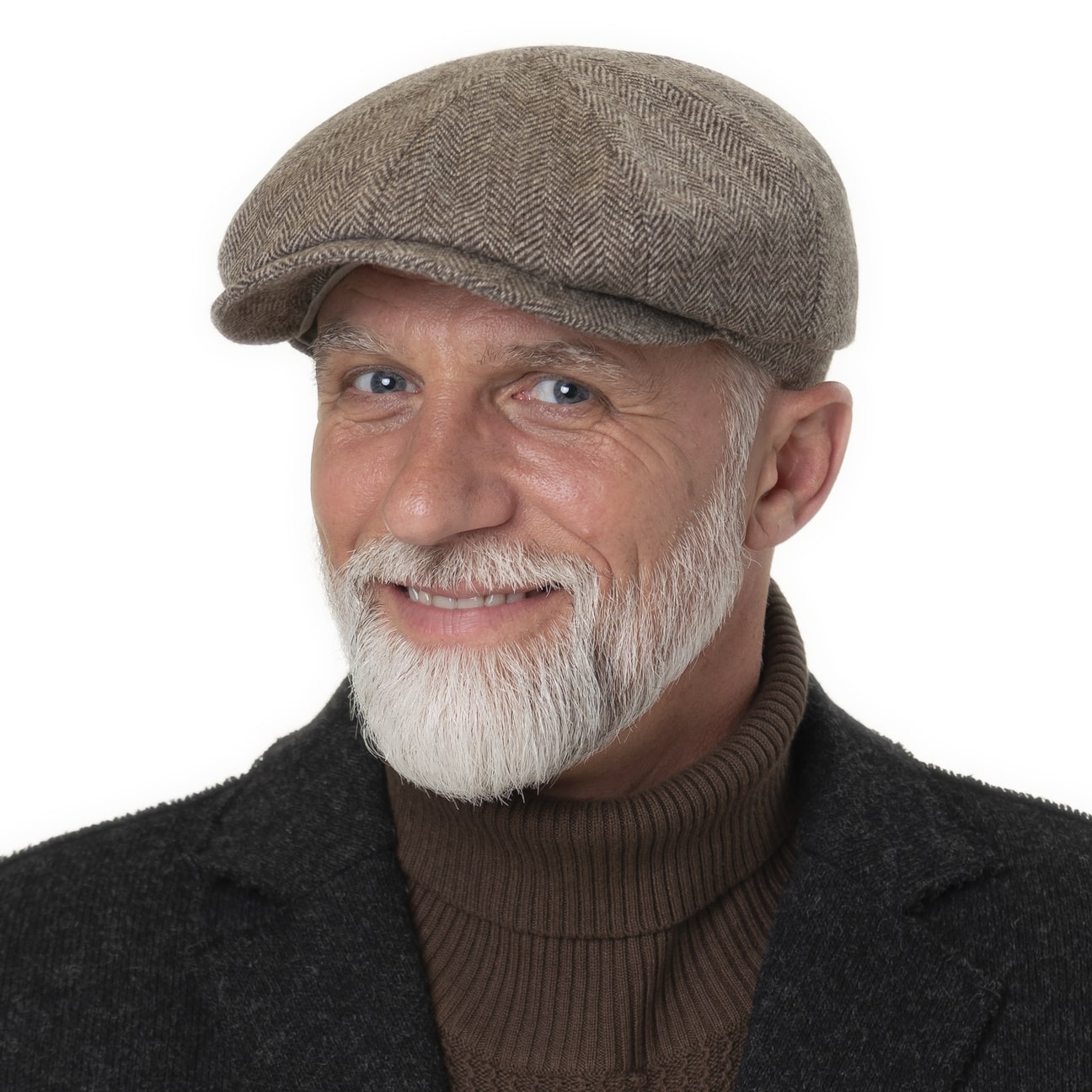 Hatteras Undyed Wool Flat Cap by Stetson - 82,95