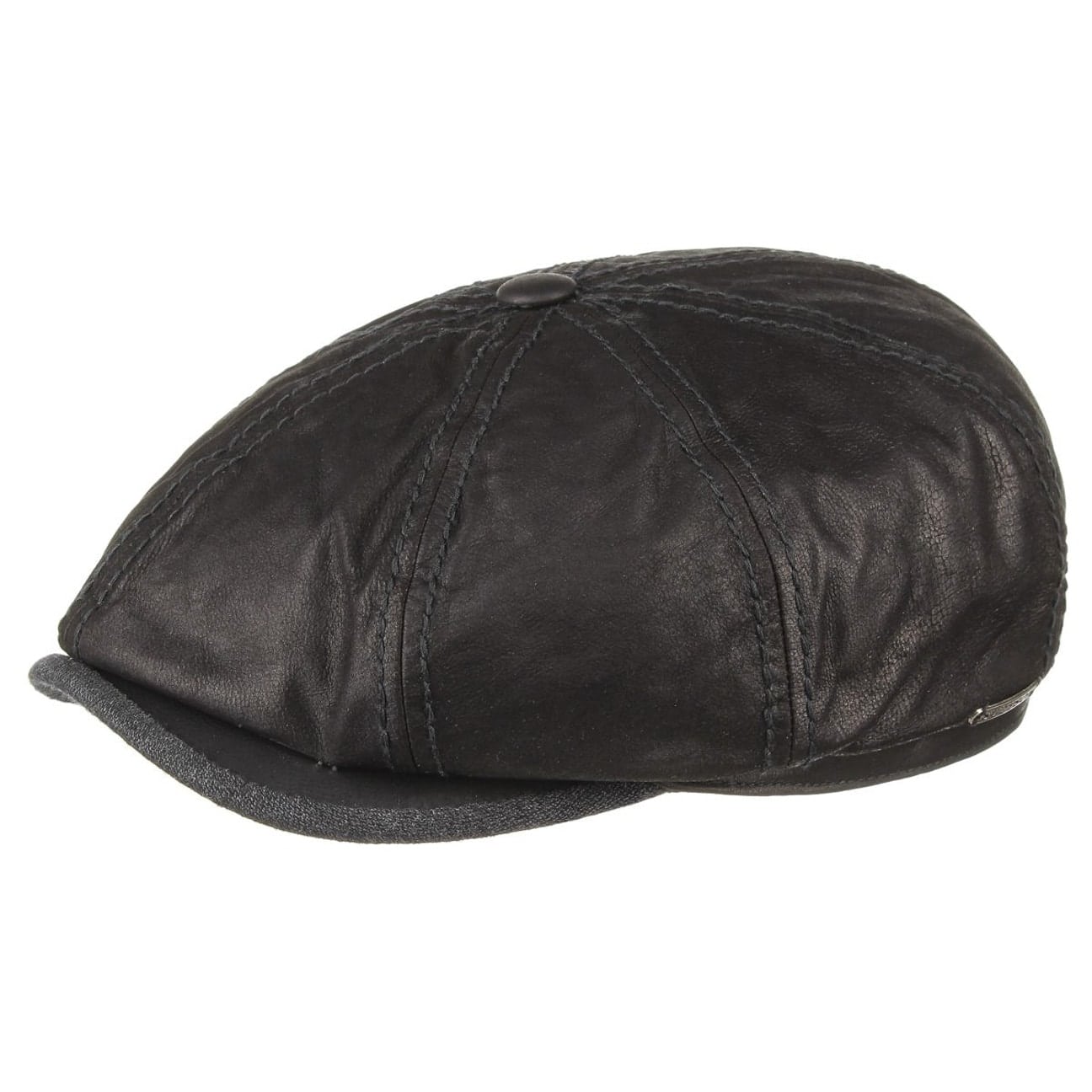 Hatteras Vintage Leather Cap by Stetson - 129,00