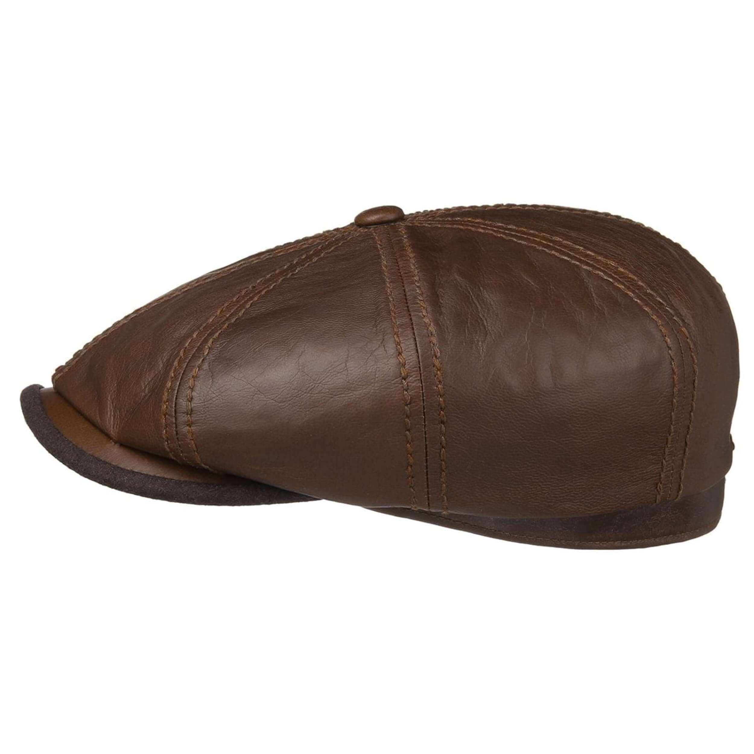 Hatteras Vintage Leather Cap by Stetson - 129,00
