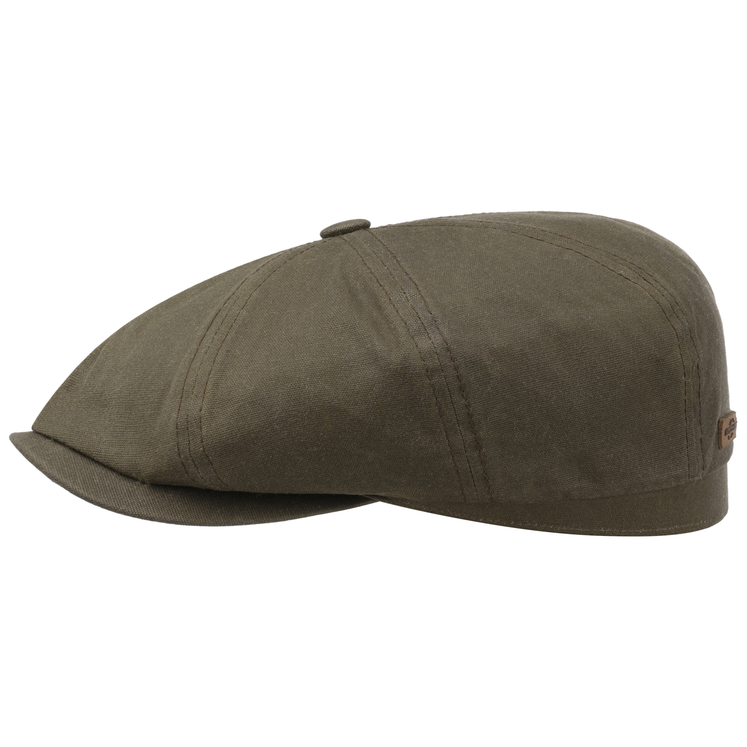Hatteras Wax Flat Cap with Ear Flaps by Stetson - 82,95