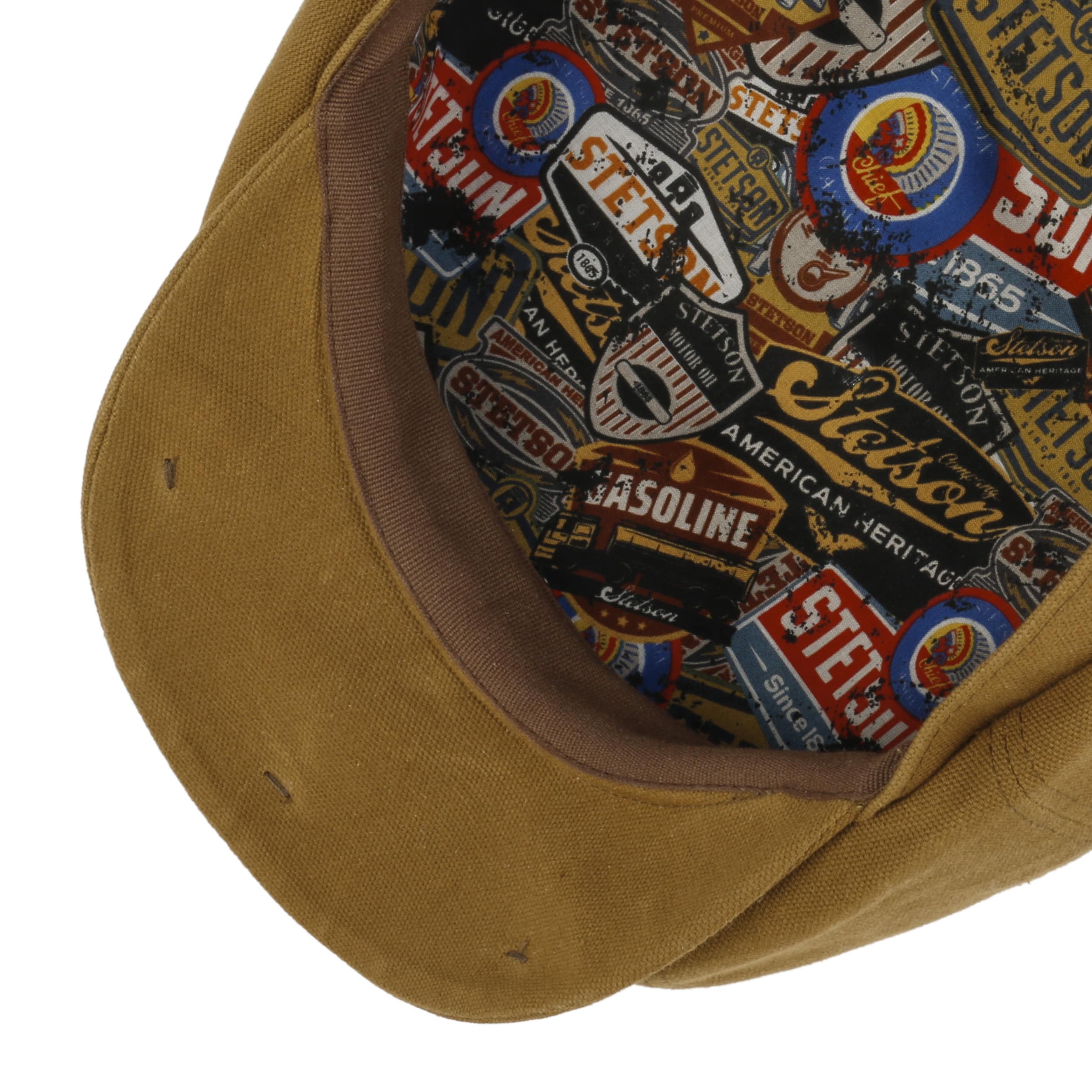 Hatteras Waxed Cotton Garage Flat Cap by Stetson --> Shop Hats, Beanies ...