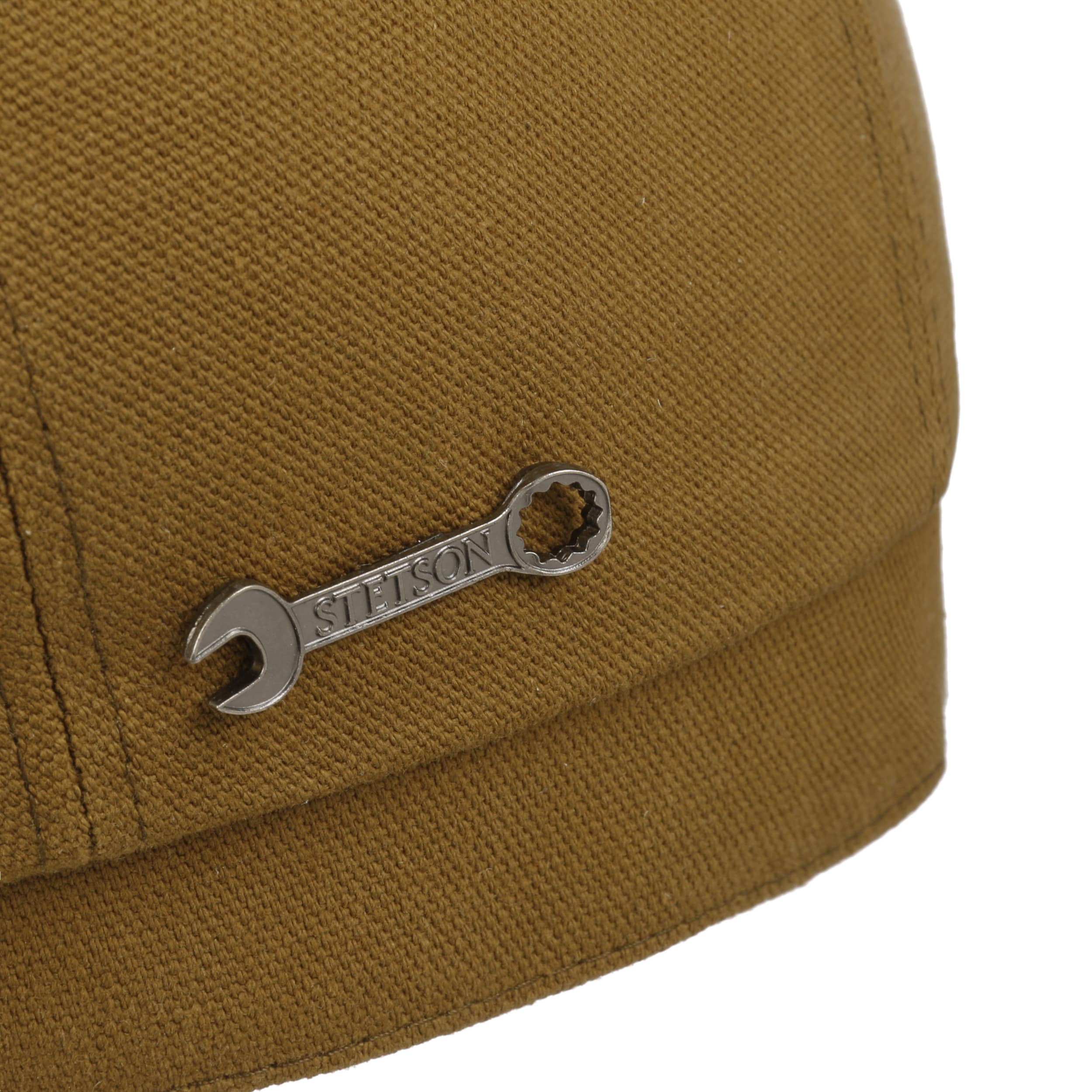 Hatteras Waxed Cotton Garage Flat Cap by Stetson --> Shop Hats, Beanies ...
