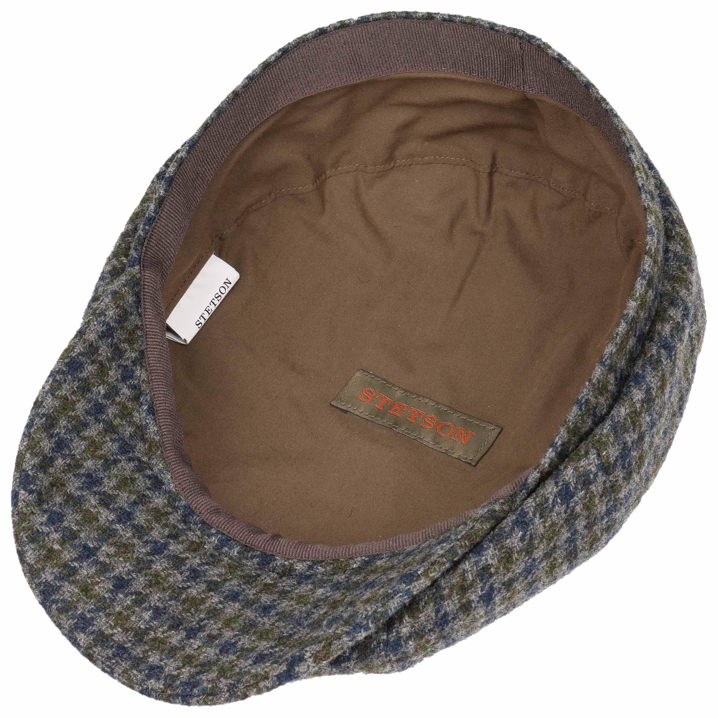 Hatteras Wool Checks Cap by Stetson - 49,00