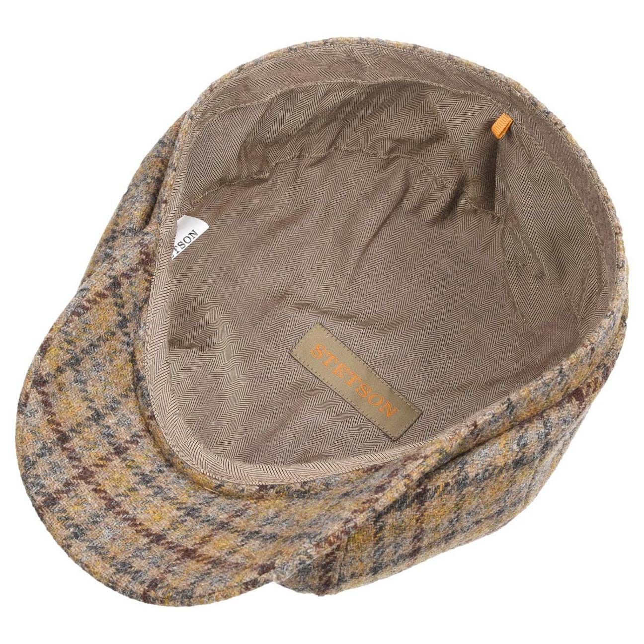 Hatteras Wool Checks Cap by Stetson - 49,00